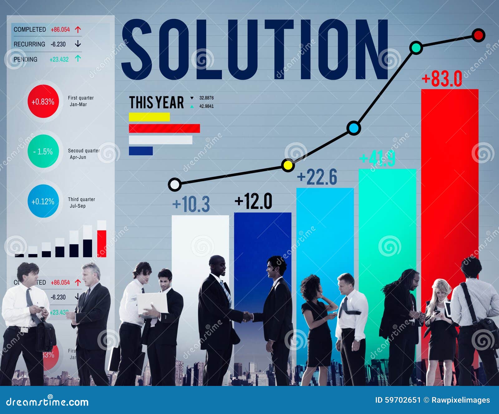 Solution Solve Strategy Success Improvement Concept Stock Image - Image ...