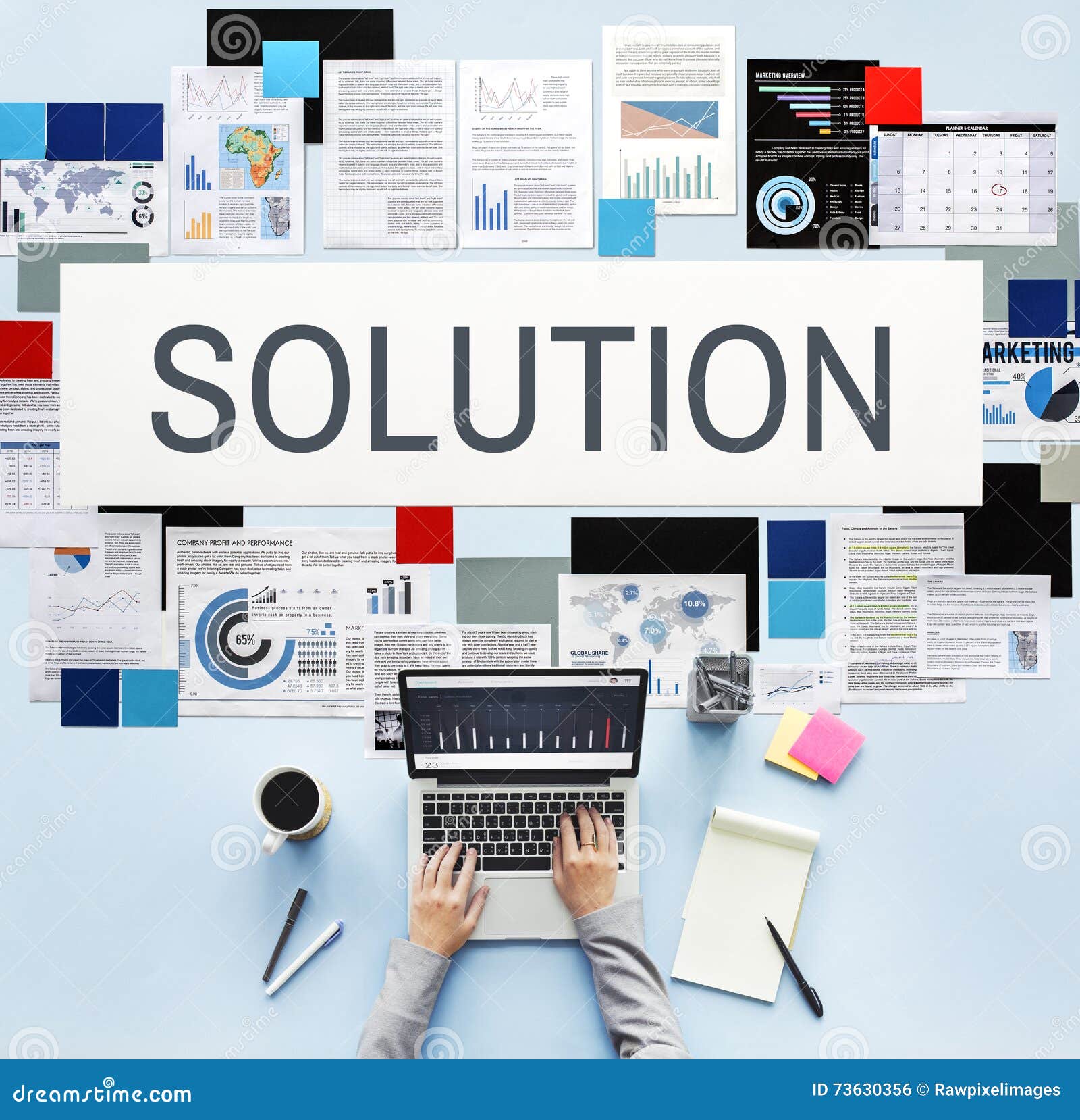 Solution Solving Problem Improvement Decision Concept Stock Photo ...