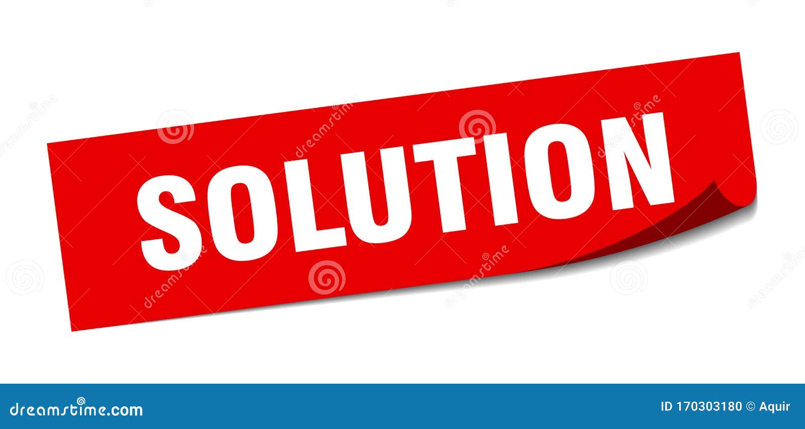 Solution Sticker. Solution Square Sign Stock Vector - Illustration of ...