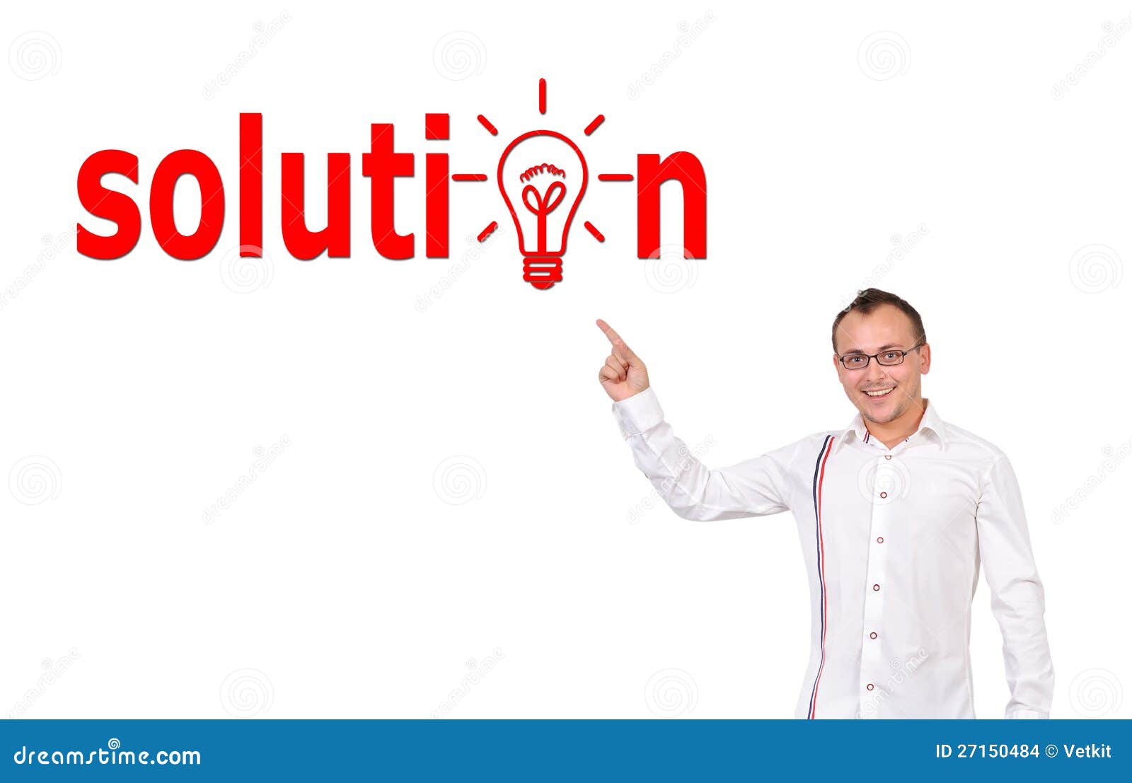 Solution symbol stock photo. Image of human, businessman - 27150484
