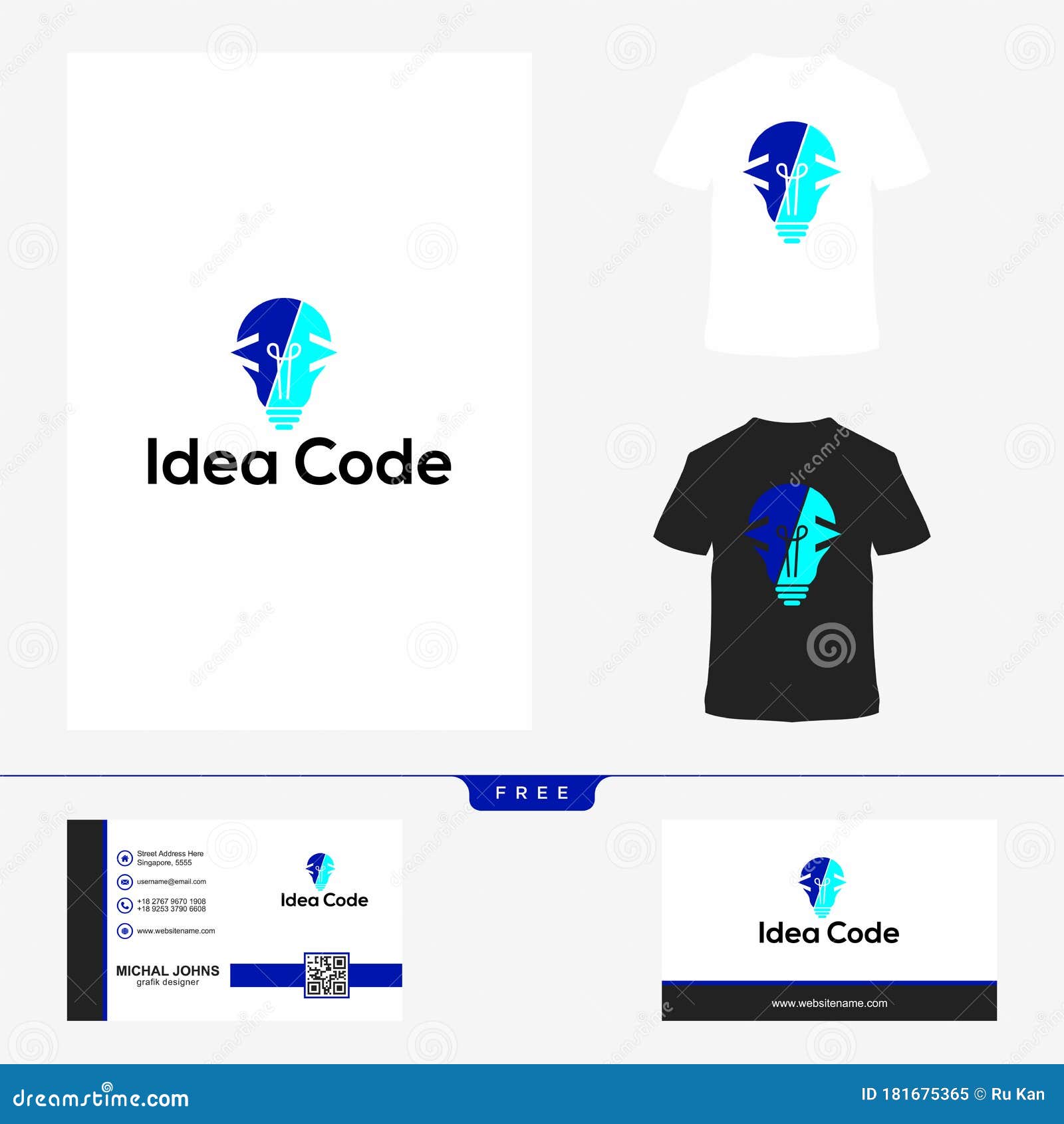 Solution Symbol Lamp Icon Idea Logo Creative Logo Stock Illustration ...