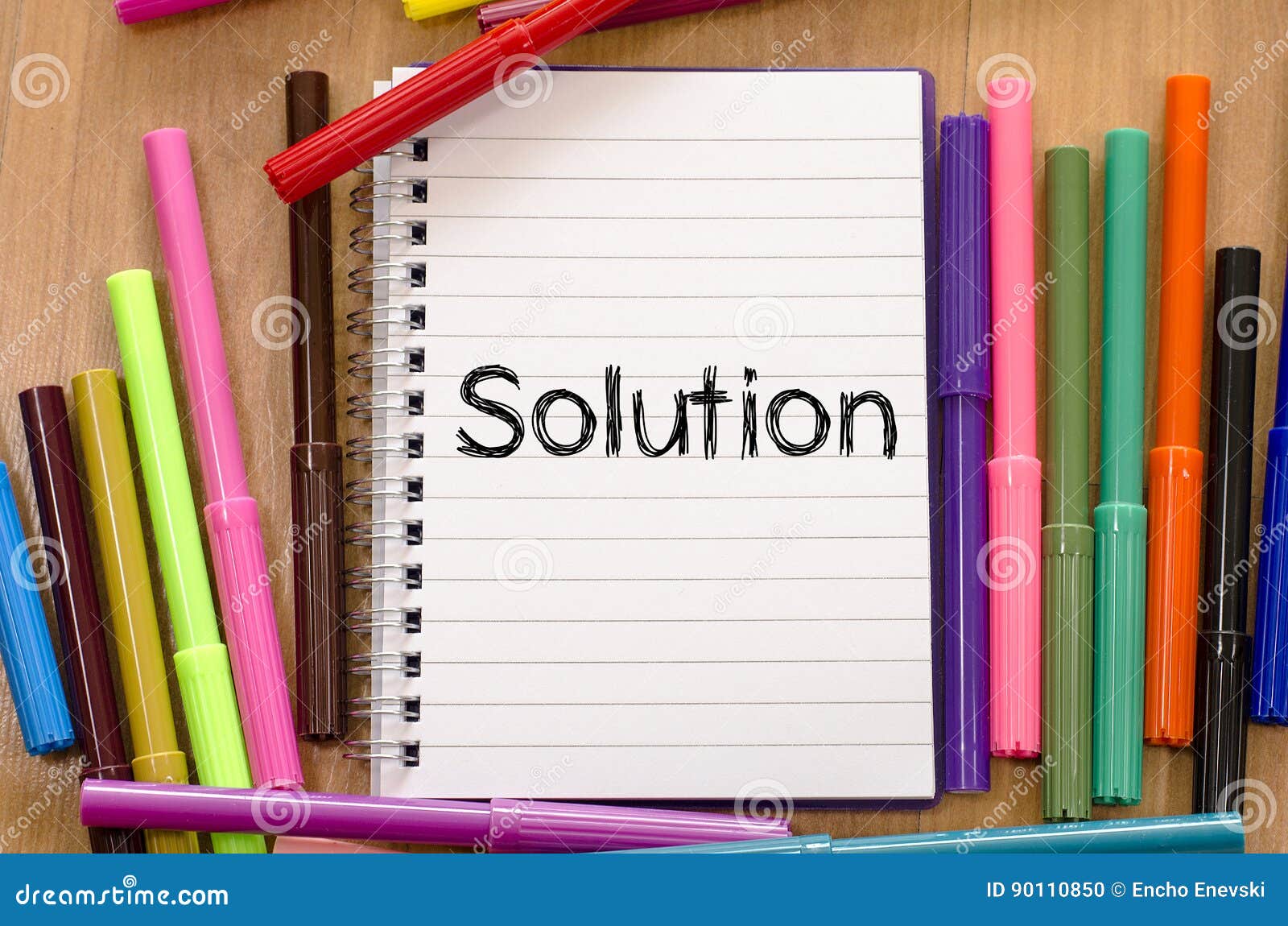 Solution text concept stock photo. Image of imagination - 90110850