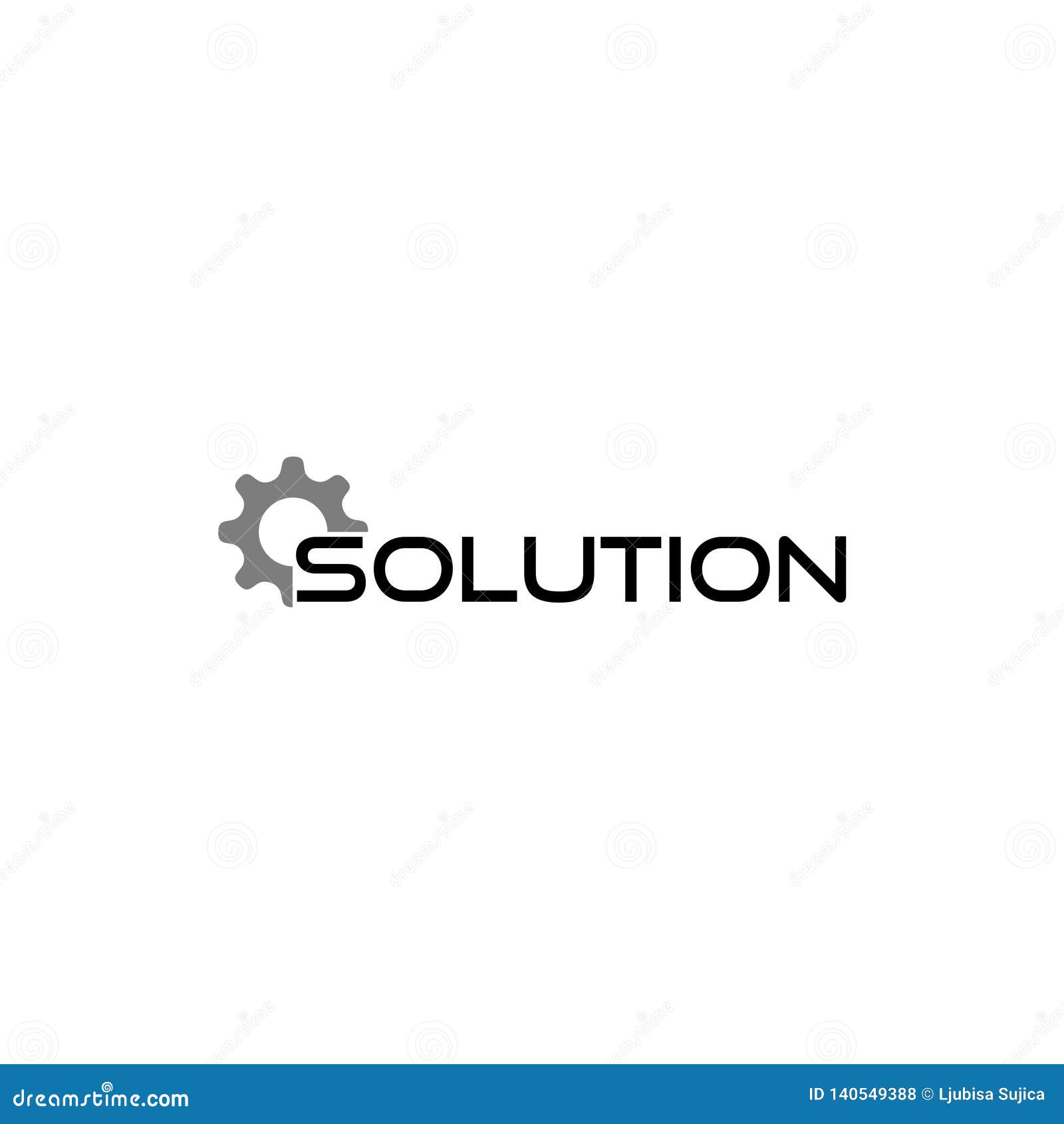Solution text icon or sign stock illustration. Illustration of solution ...