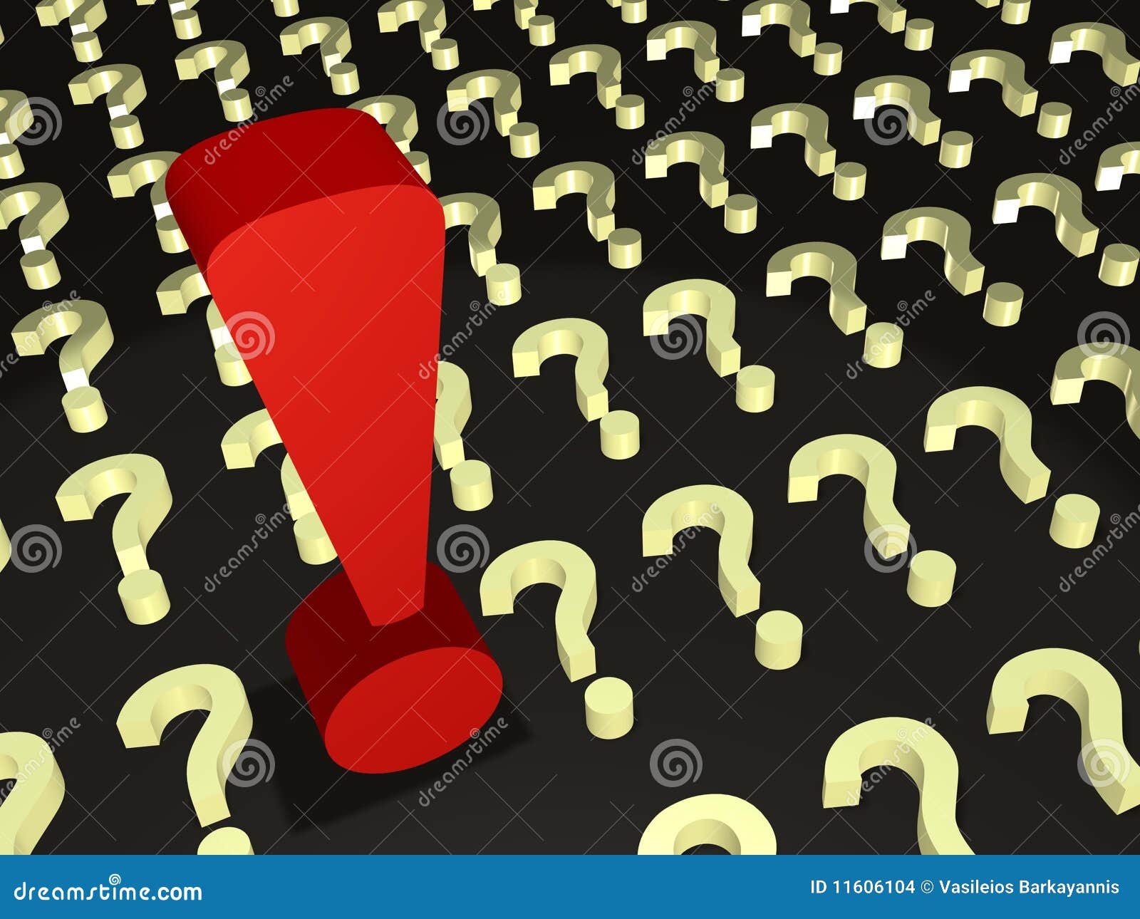 Solution To the Problem - 3D Image Stock Illustration - Illustration of ...