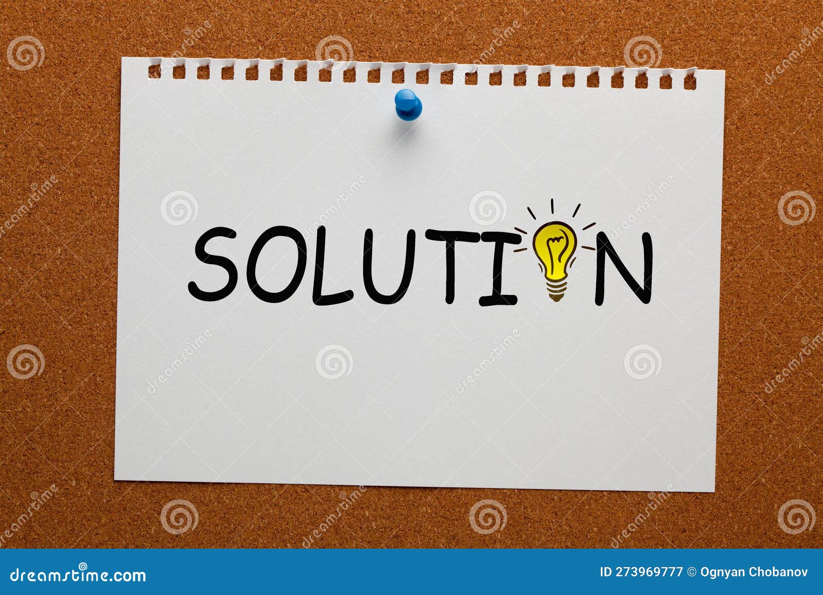 Solution Word Concept stock image. Image of business - 273969777