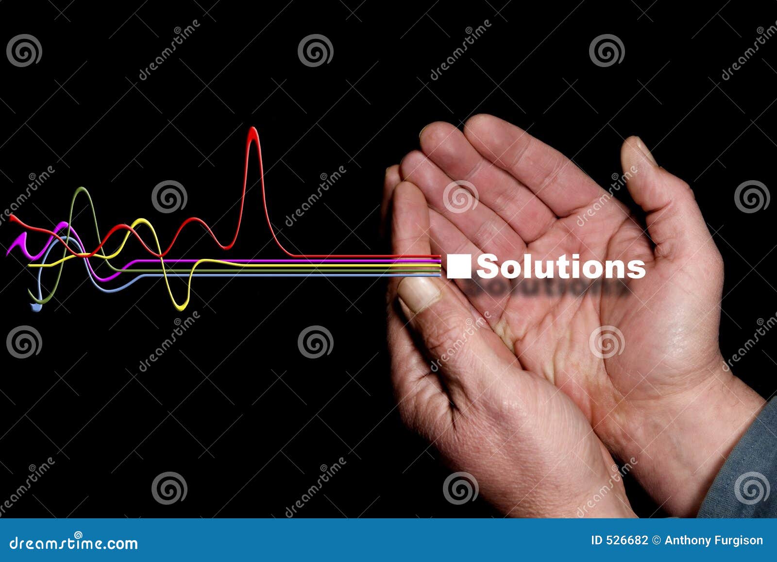 Solutions 9 stock photo. Image of dealing, confirmation - 526682