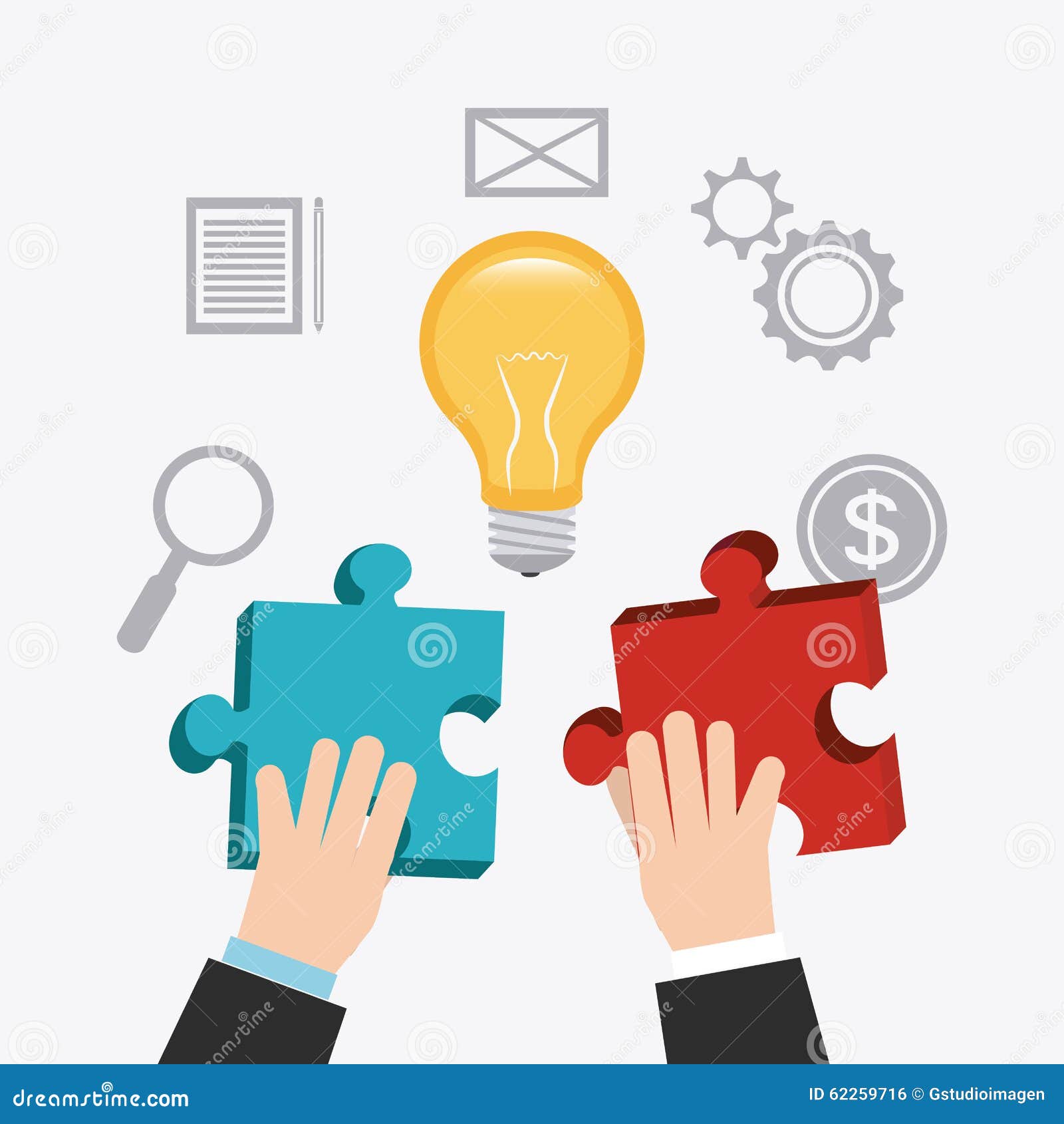 Solutions design. stock illustration. Illustration of growth - 62259716