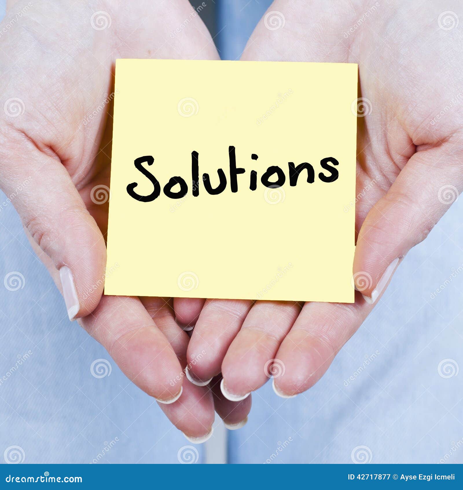 SOLUTIONS stock image. Image of giving, announcement - 42717877
