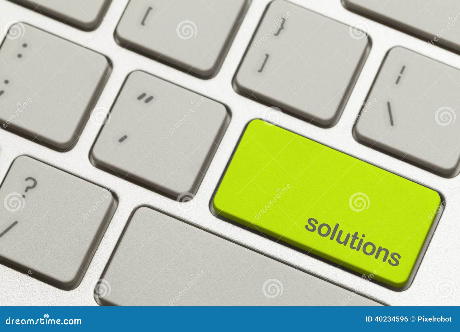 Solutions Key stock photo. Image of keyboard, advice - 40234596