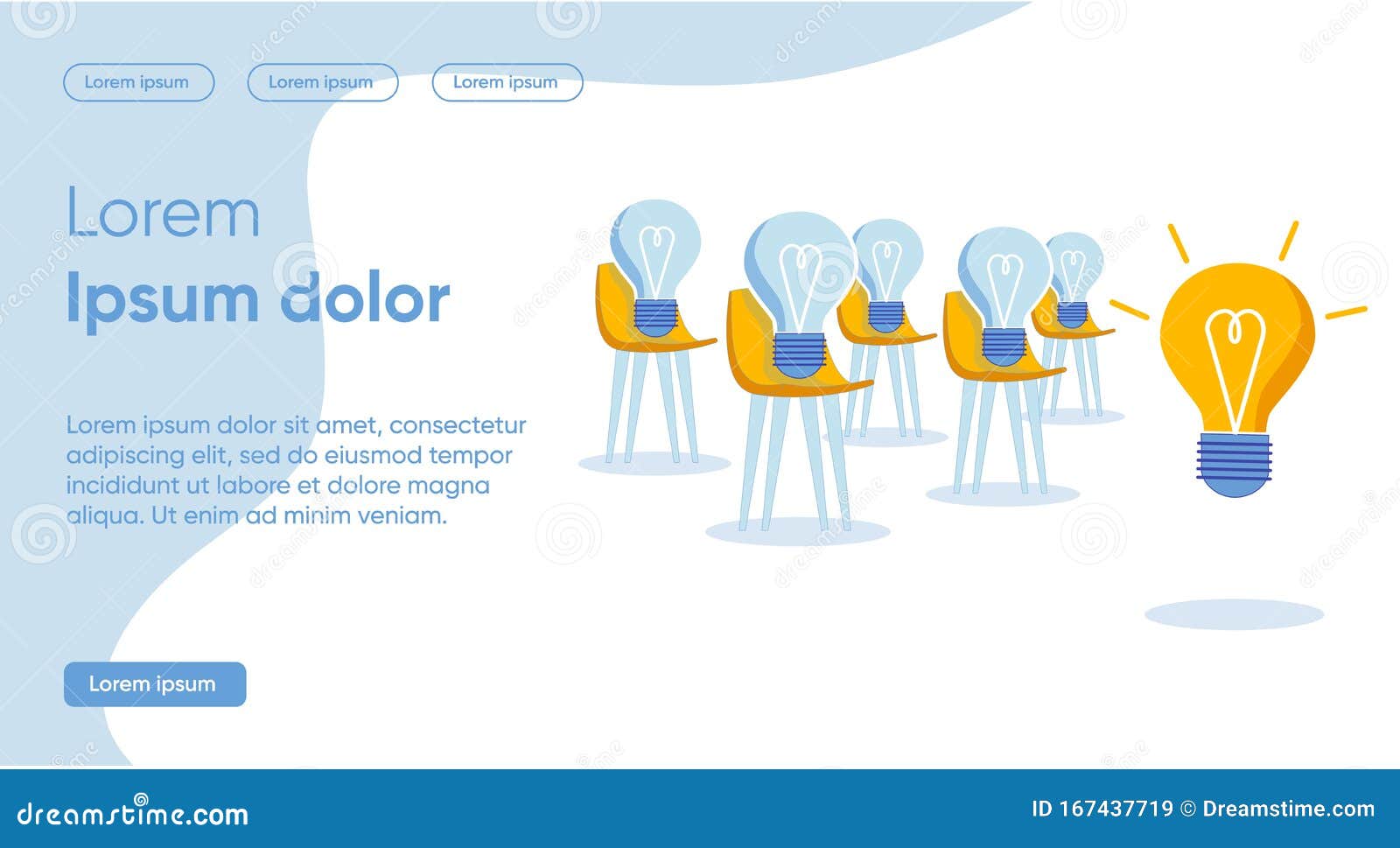 Solutions To Each Specific Task with Help an Idea Stock Illustration ...