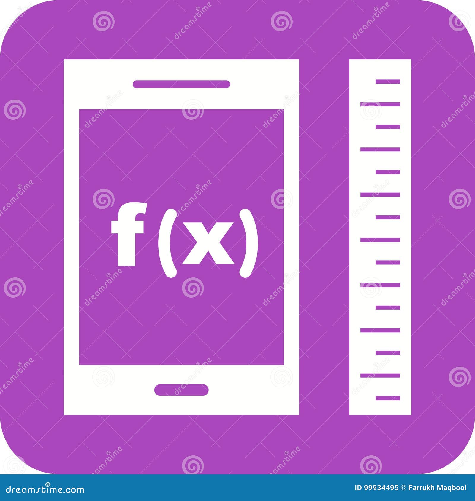 Solve Function stock vector. Illustration of number, formulas - 99934495