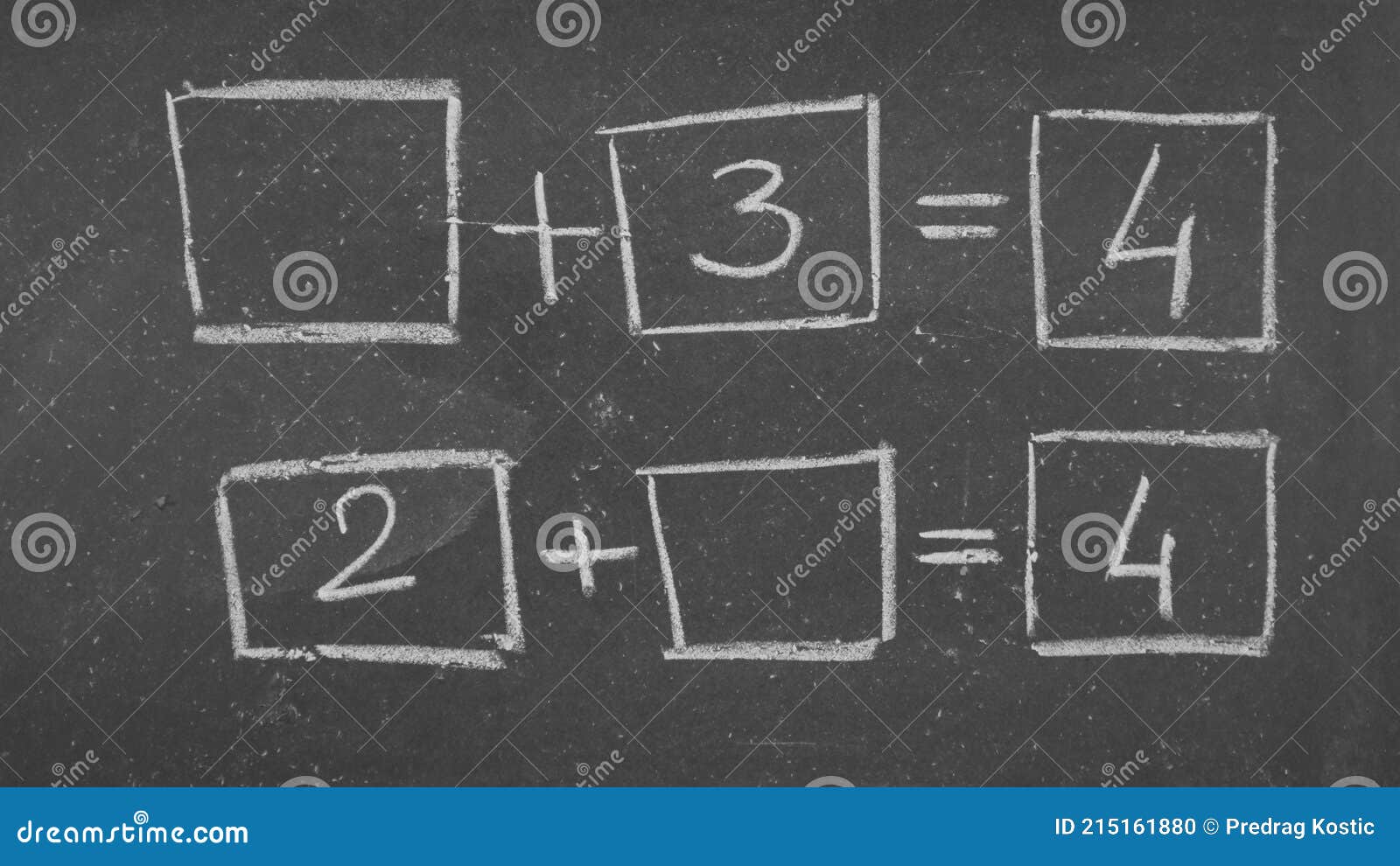 Solve the math problem. stock photo. Image of yellow - 215161880