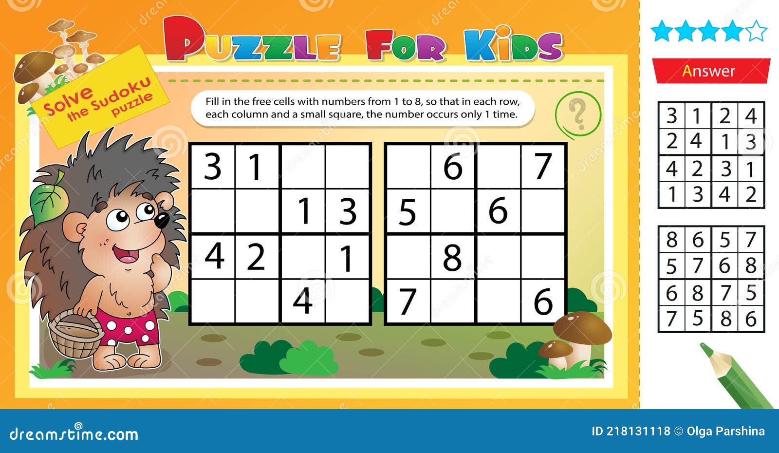 Solve The Sudoku Puzzle Together With The Little Monkey. Logic Puzzle ... Solve The Sudoku Puzzle Together With The Little Monkey. Logic Puzzle ...