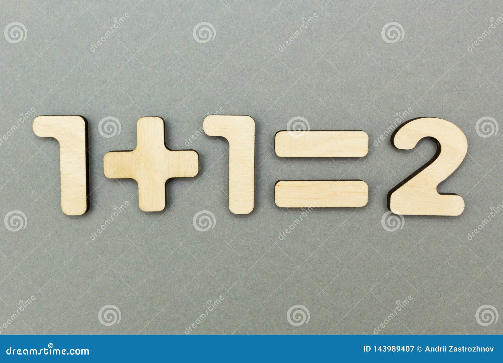 The Solved Example from Wooden Figures: One Plus One is Equal To Two ...