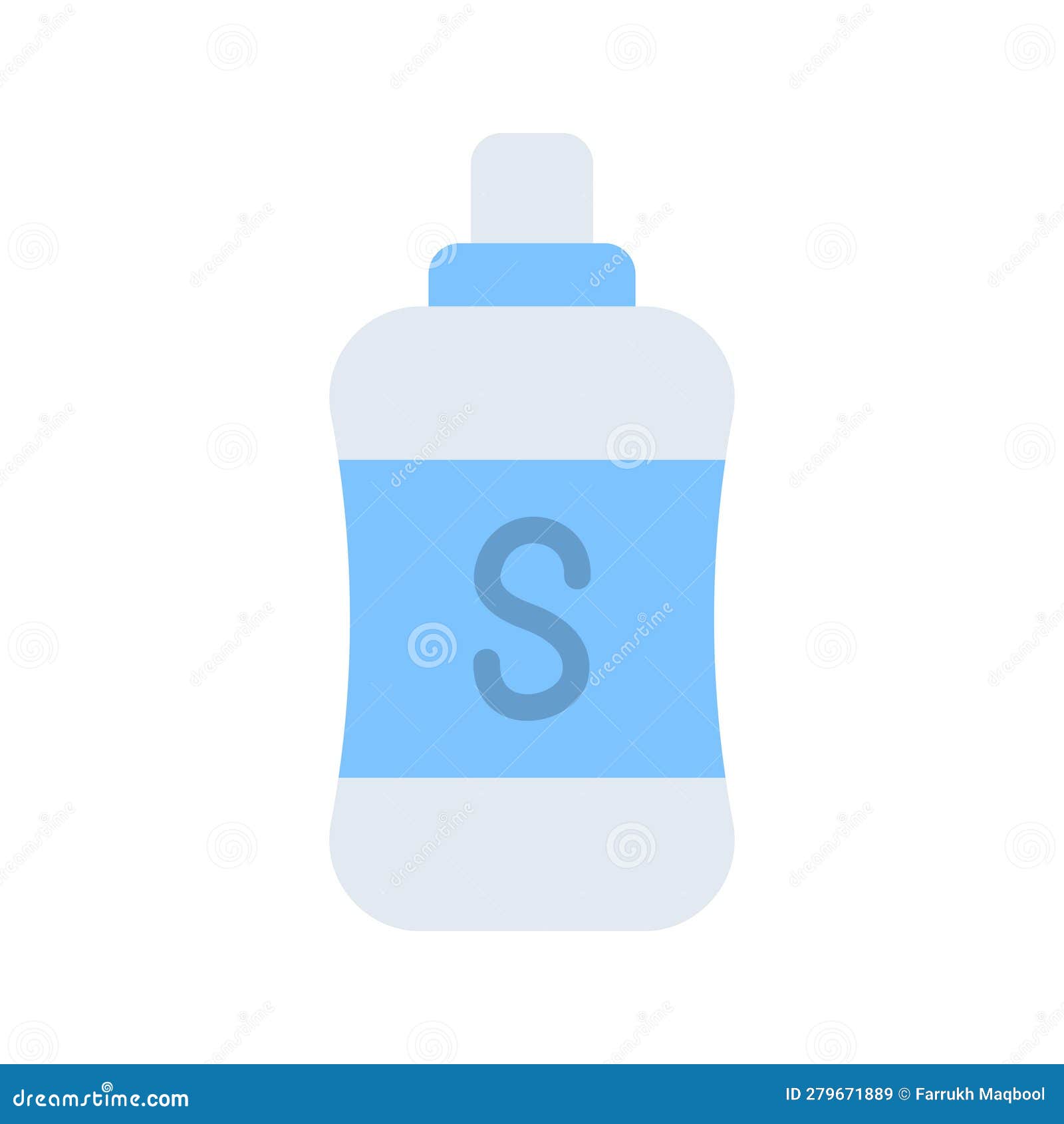 Solvent icon vector image. stock vector. Illustration of outline ...