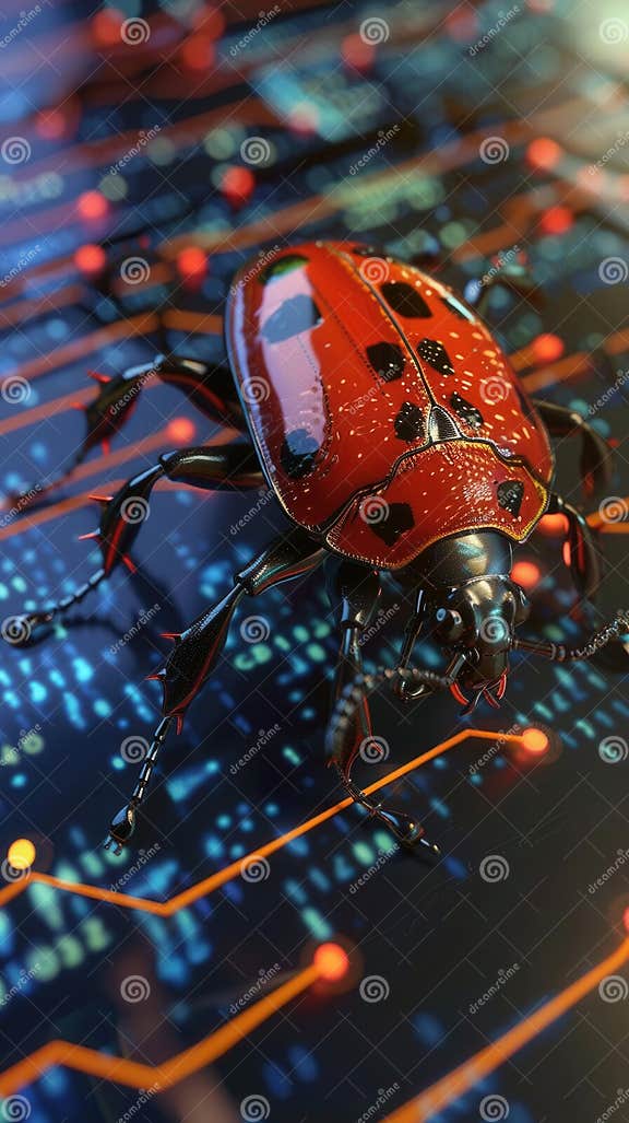 Solving Coding Errors. Debugging Involves Identifying and Fixing Errors in Code Concept Stock ...