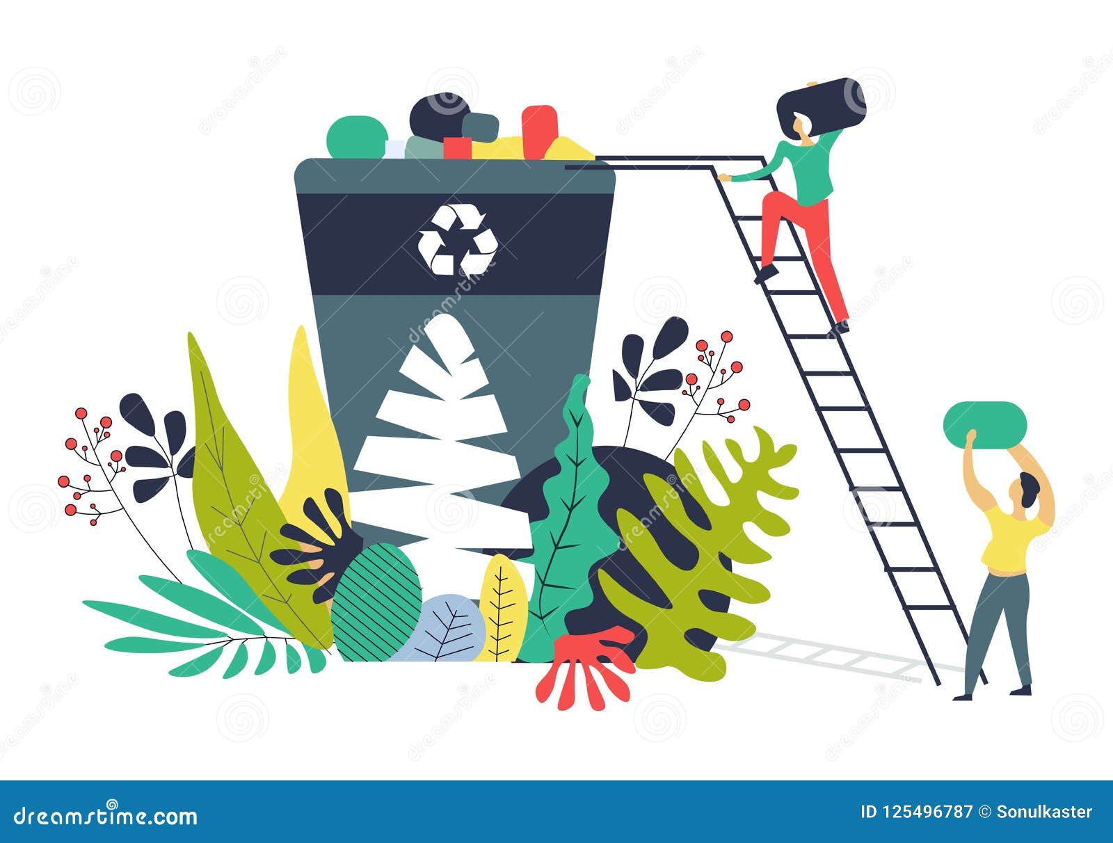 Solving Ecological Problems by Separating Waste Discharge Vector Stock ...