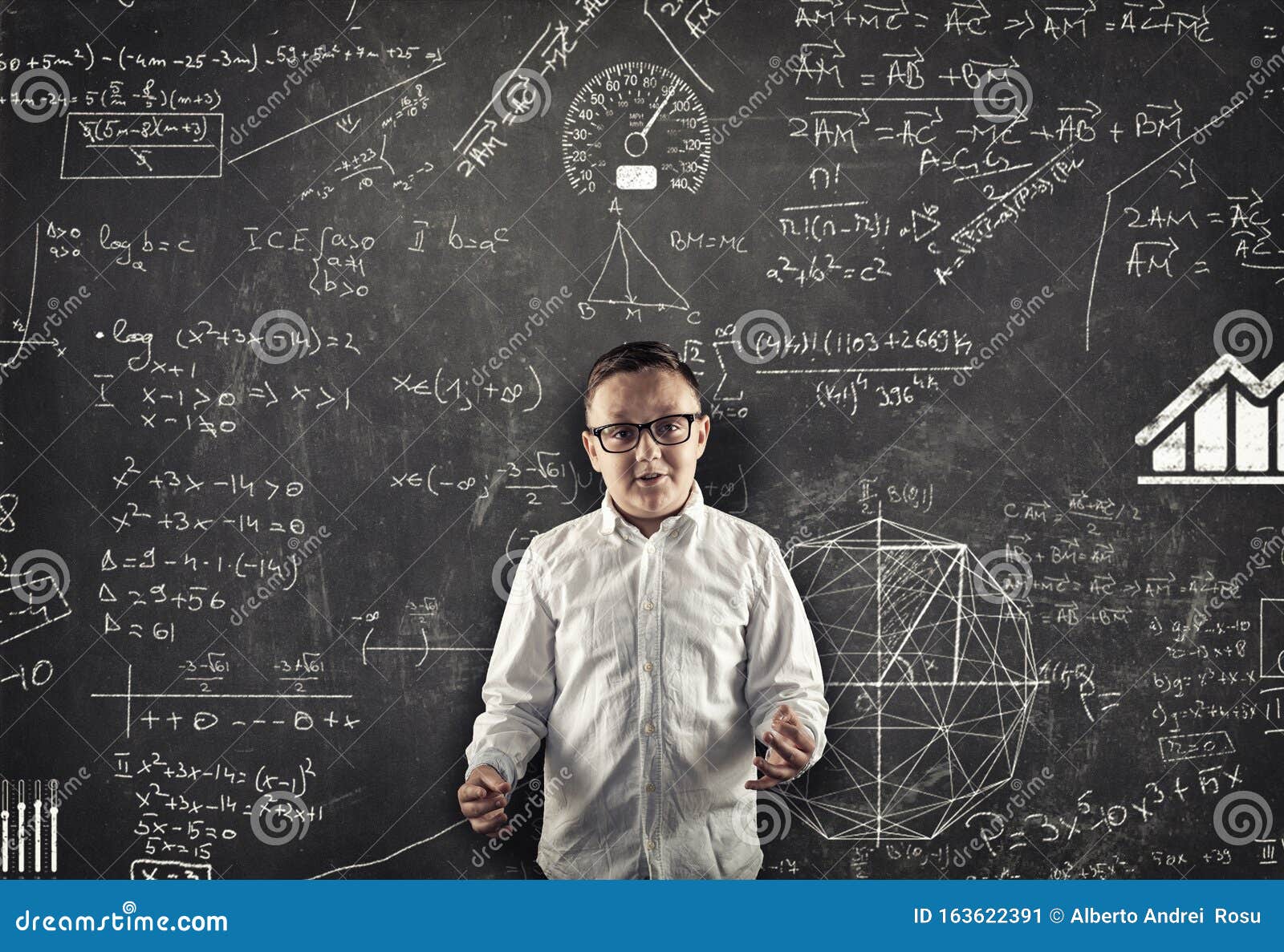 Solving math formula stock image. Image of explaining - 163622391