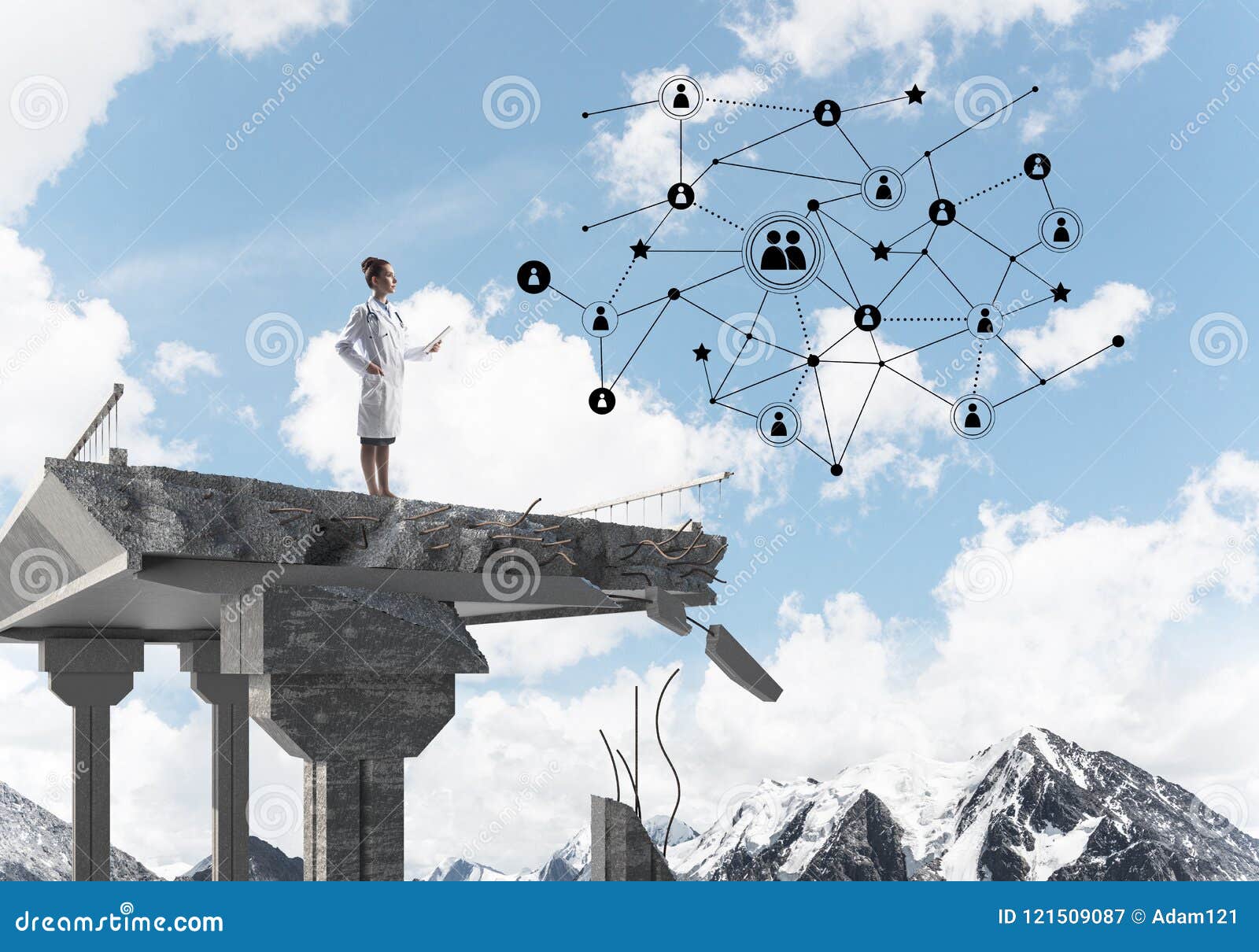 Solving Medical Problems by Means of Modern Technologies Stock Image ...