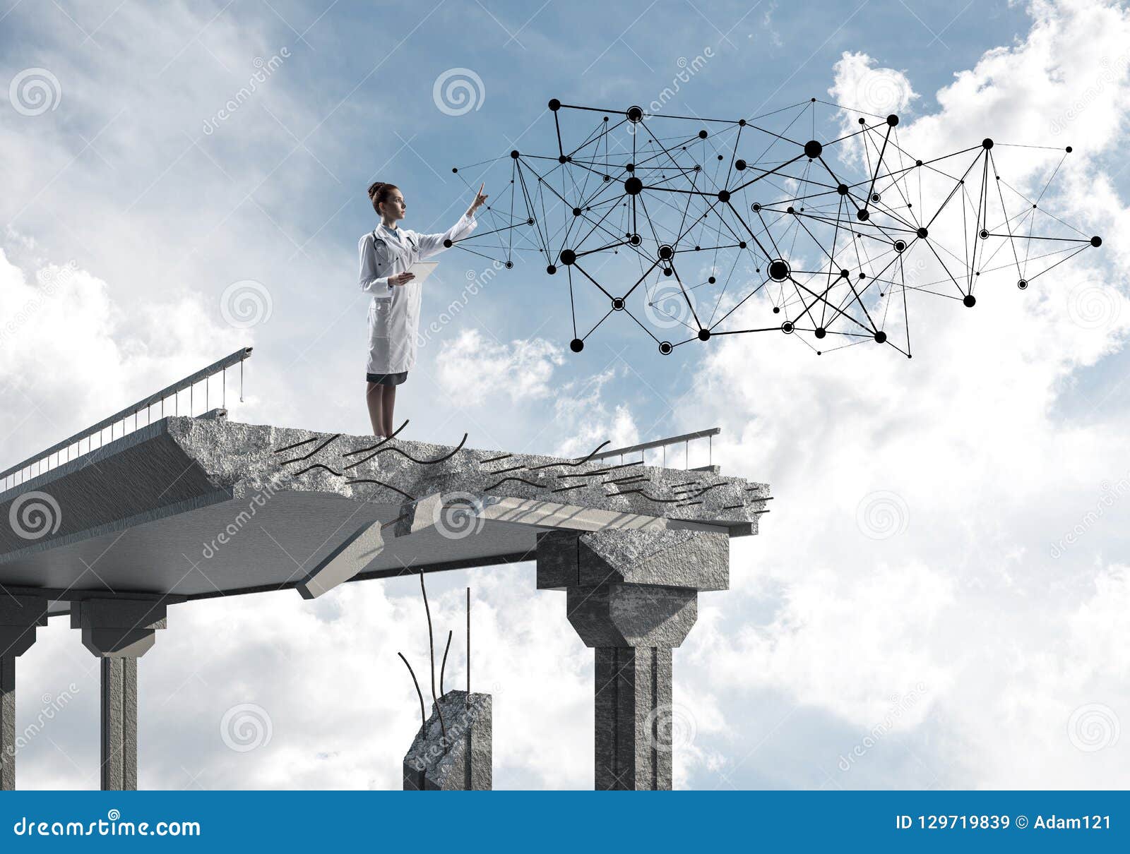 Solving Medical Problems by Means of Modern Technologies Stock Image ...