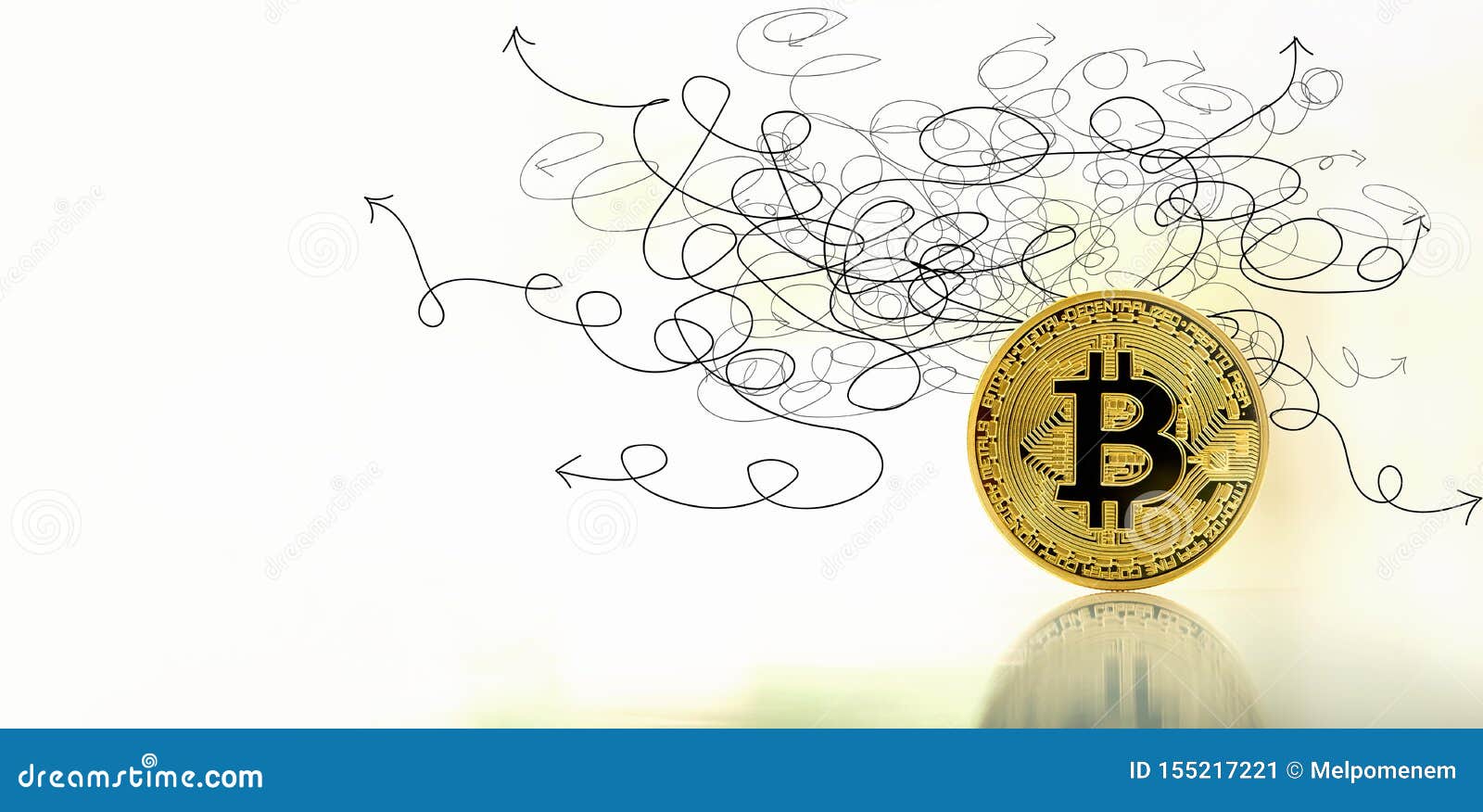 Solving a Problem Concept with Bitcoin Stock Image - Image of ideas ...