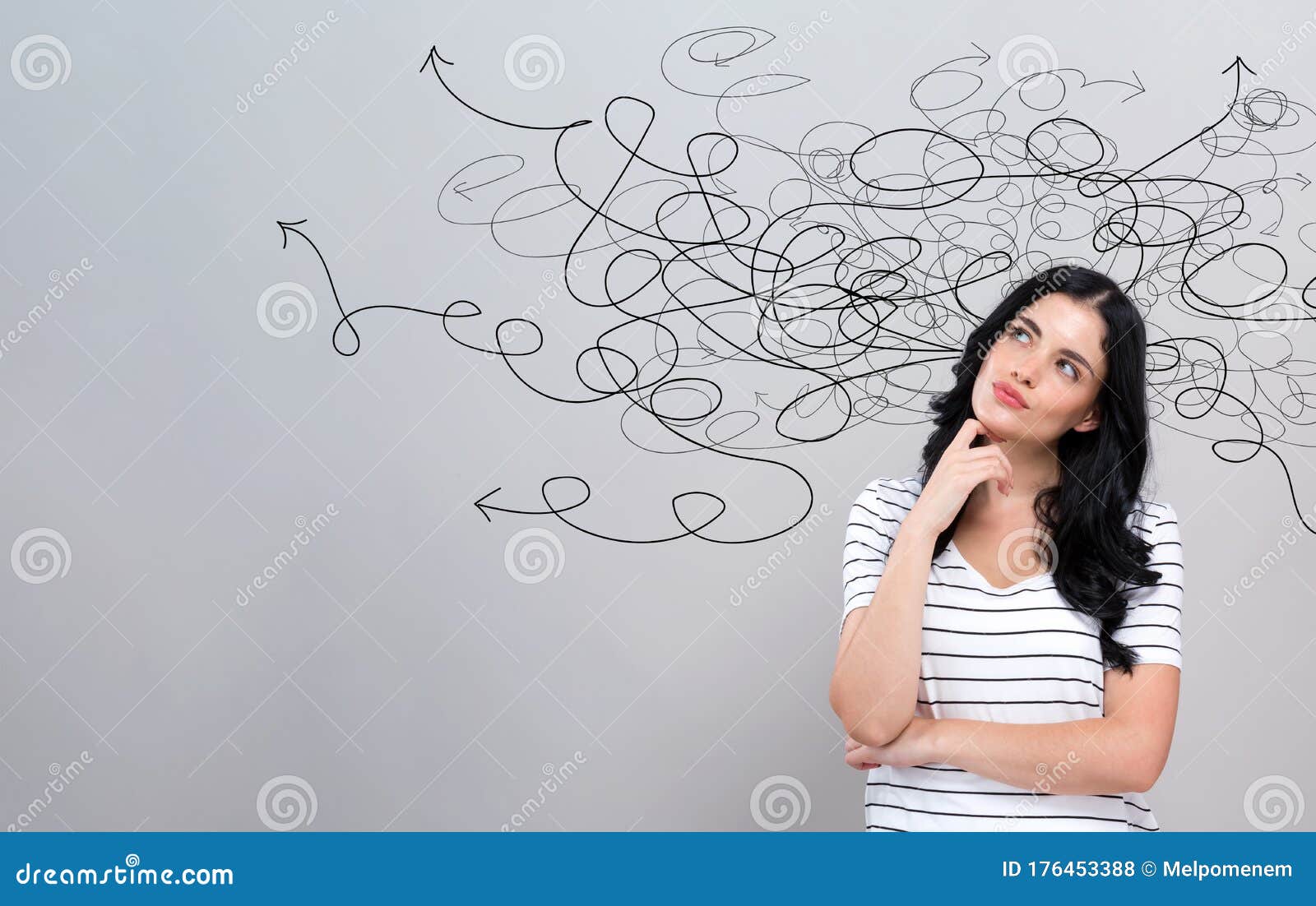 Solving a problem concept stock photo. Image of directions - 176453388