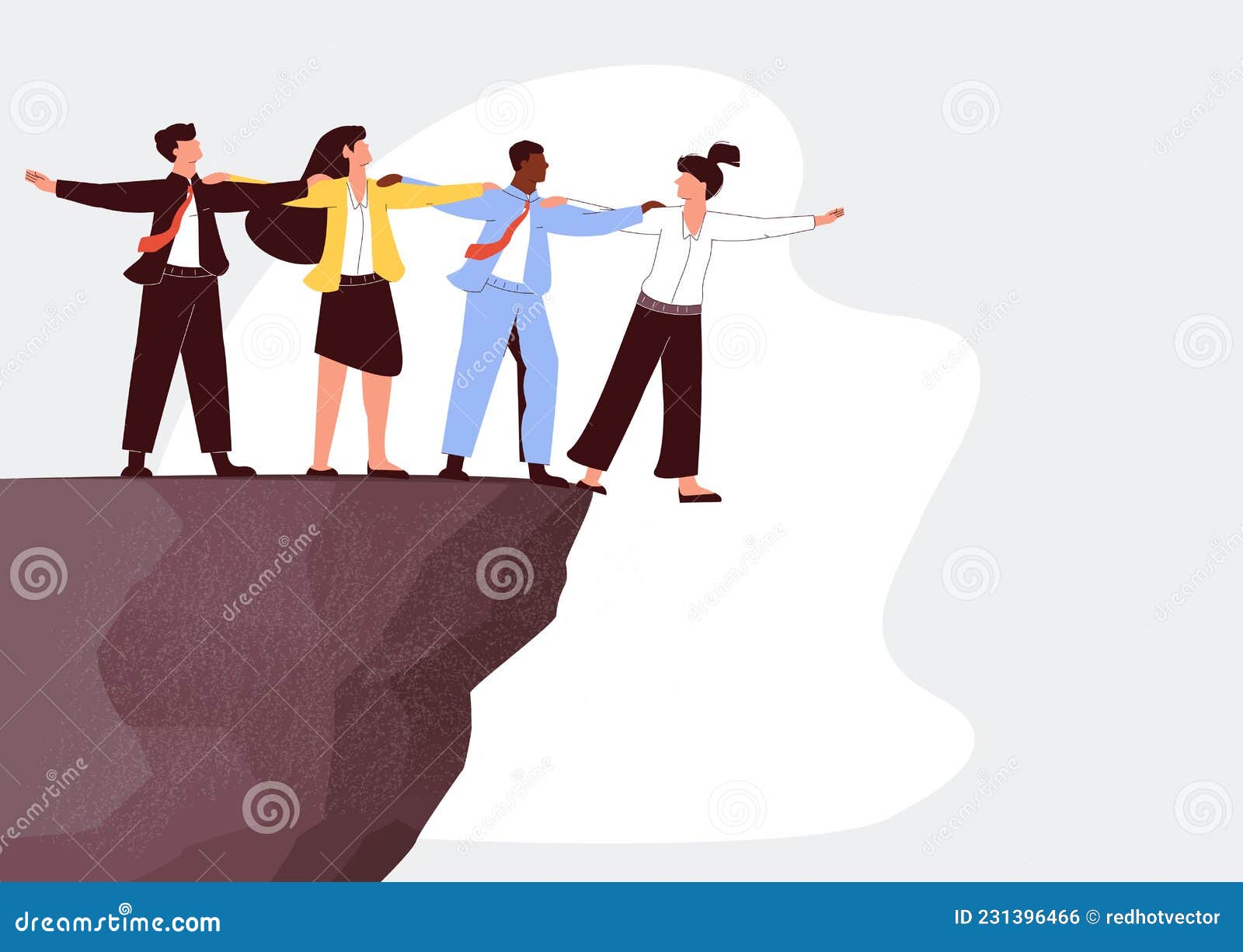 Solving Problem and Difficult Work Teamwork Assemble Tiny Persons Concept. Effective Business ...