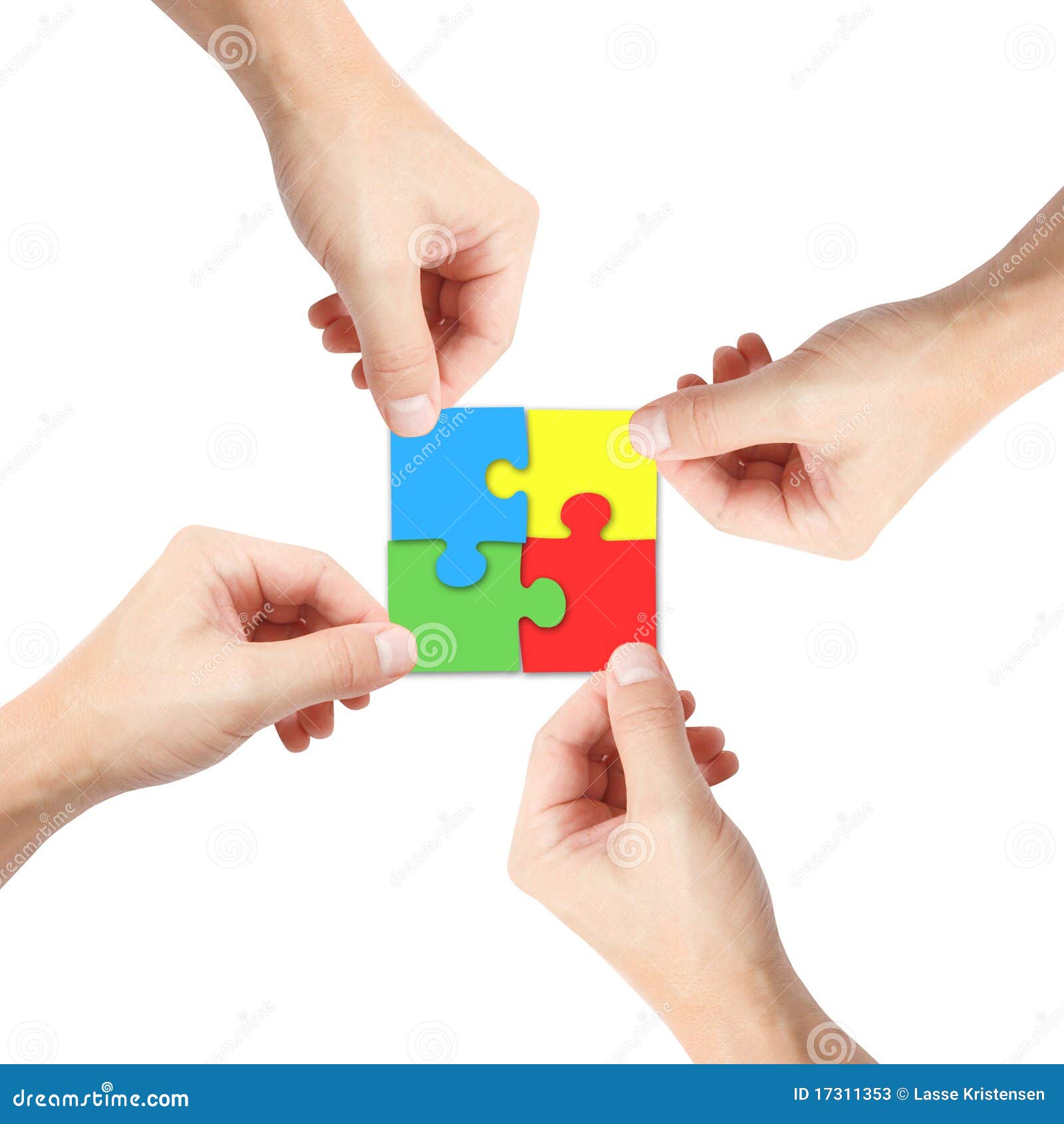 Solving a puzzle stock image. Image of challenge, connection - 17311353