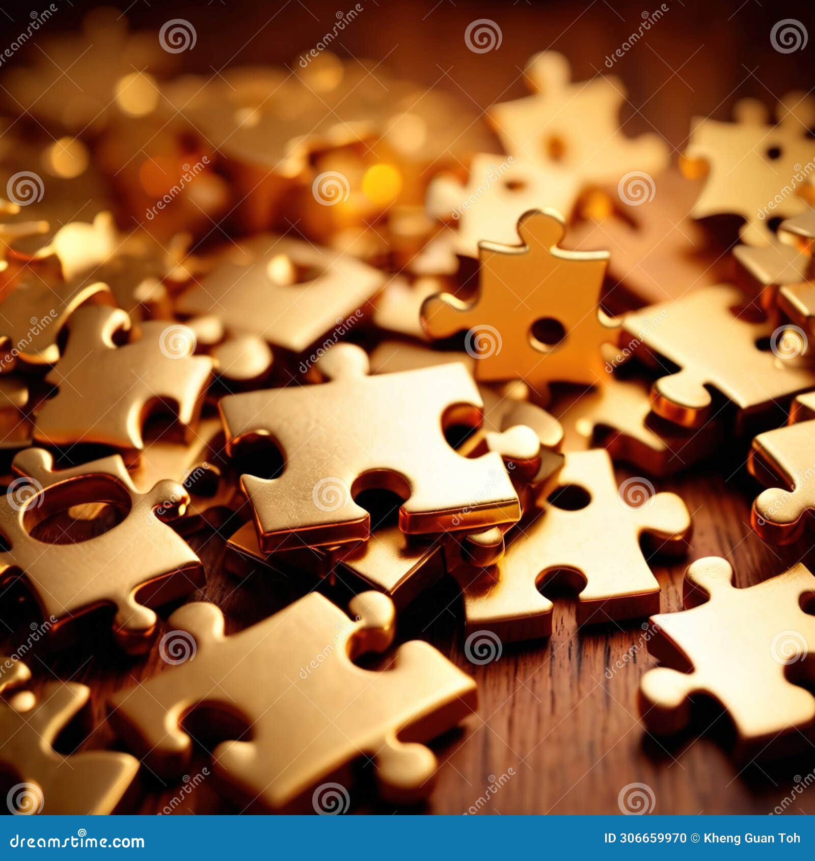 Solving the Puzzle Pieces for Wealth and Riches, with Golden Jigsaw ...