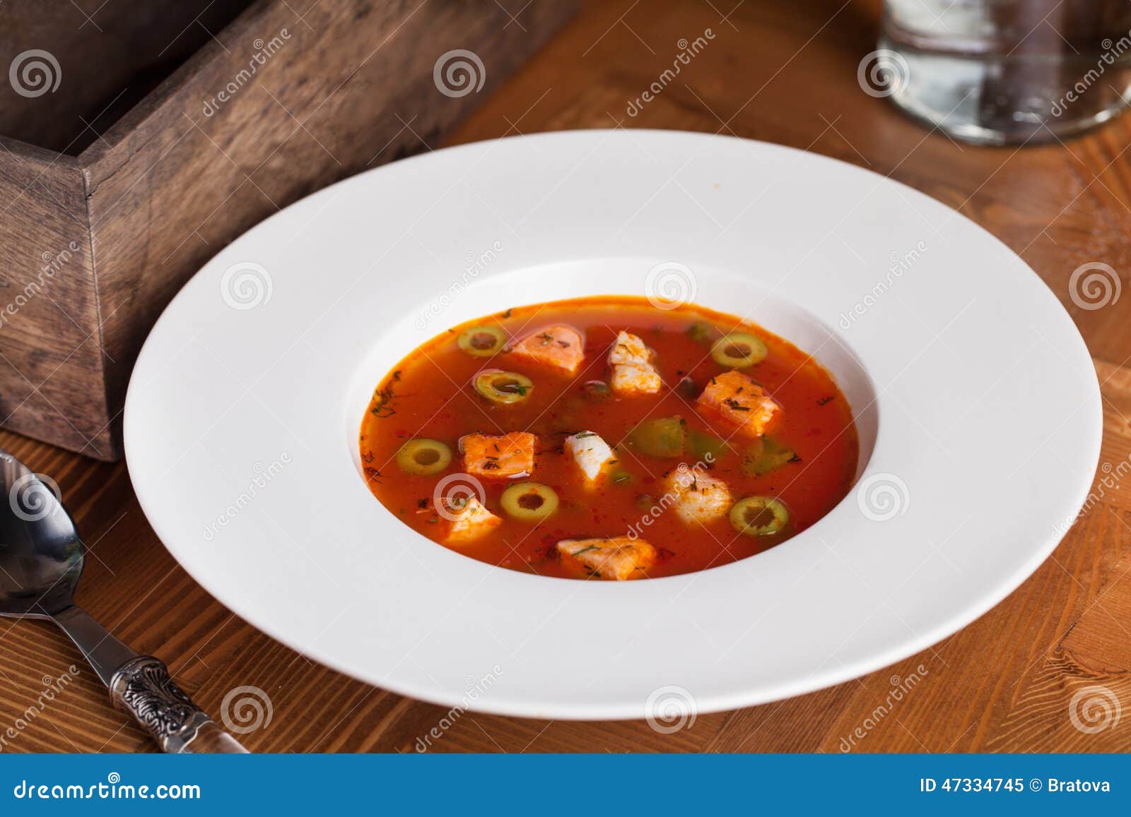 Solyanka fish stock image. Image of pepper, gourmet, menu - 47334745