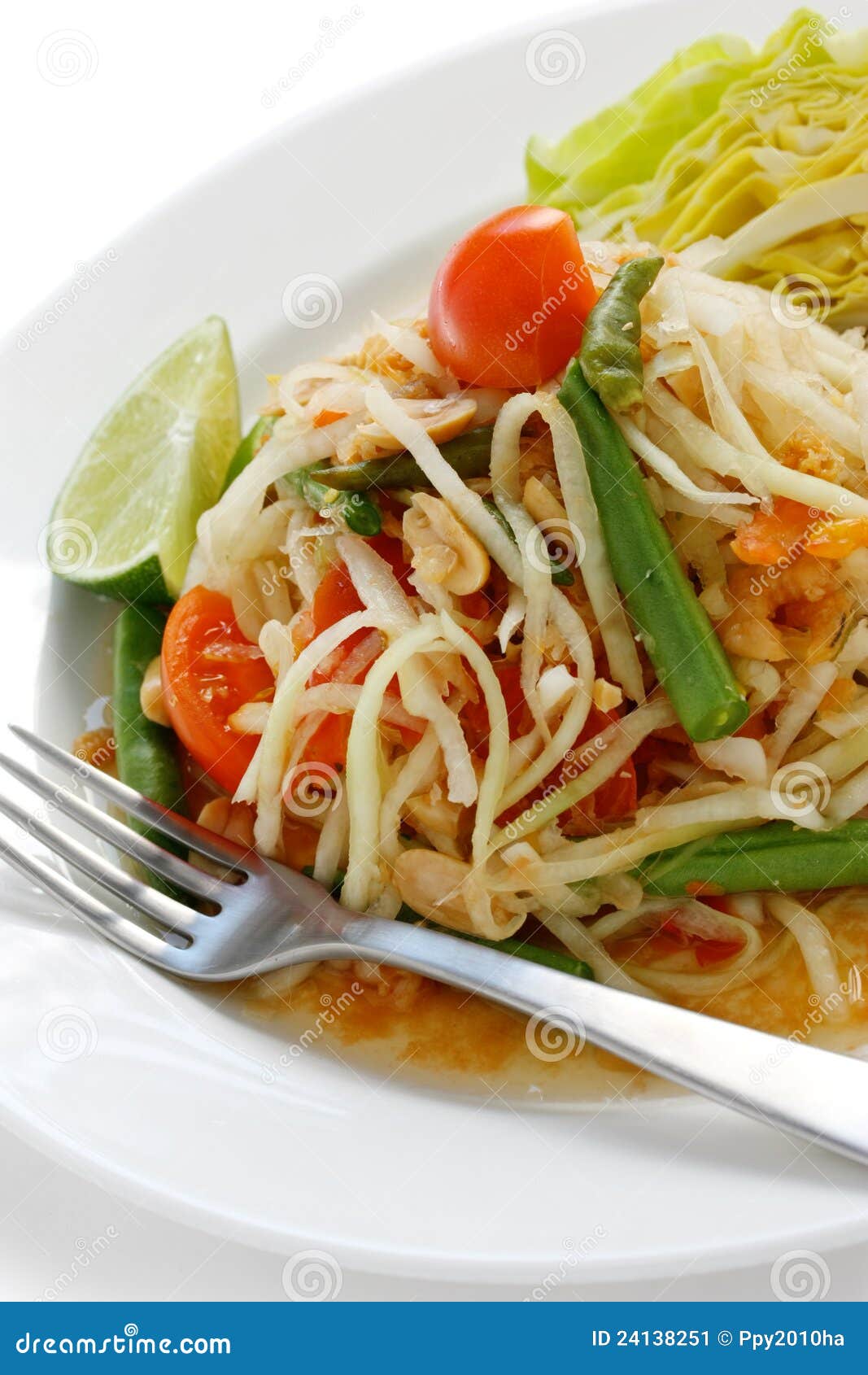 Som tam stock image. Image of chili, pawpaw, close, spicy - 24138251