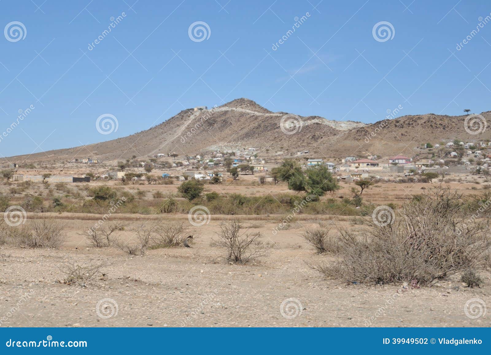 Somali ladscape stock photo. Image of travel, africa - 39949502