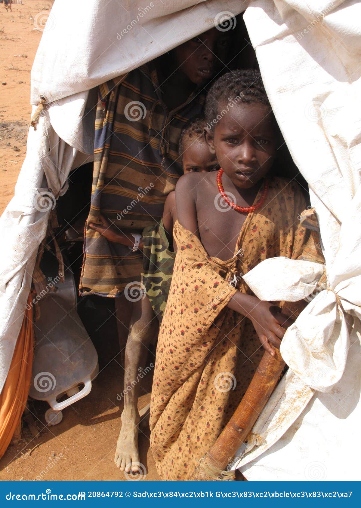 Somalia Hunger Refugee Camp Editorial Photography - Image of march ...