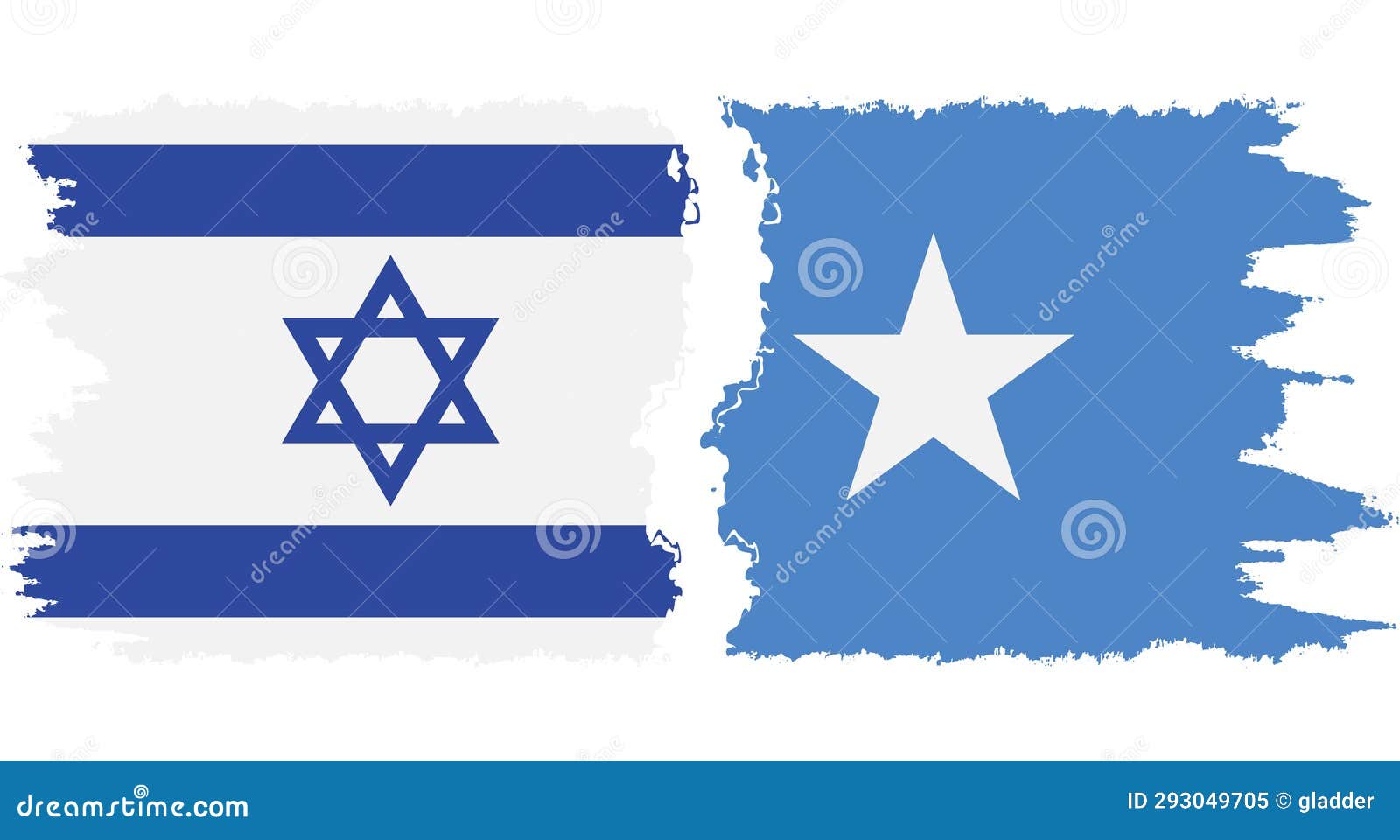 Somalia and Israel Grunge Flags Connection Vector Stock Vector ... Somalia and Israel Grunge Flags Connection Vector Stock Vector ...