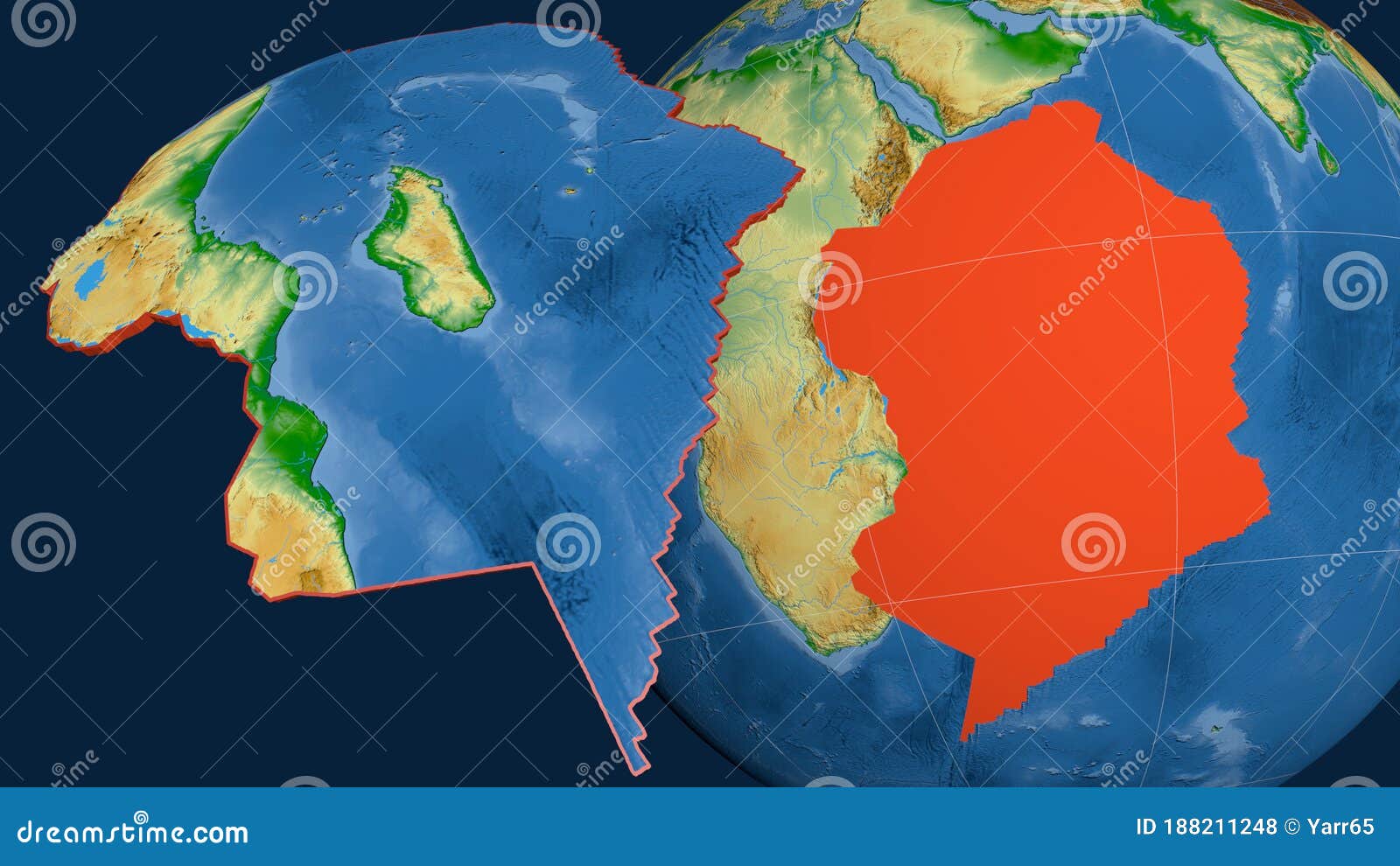 Somalian Plate Presented - Physical Stock Illustration - Illustration ...