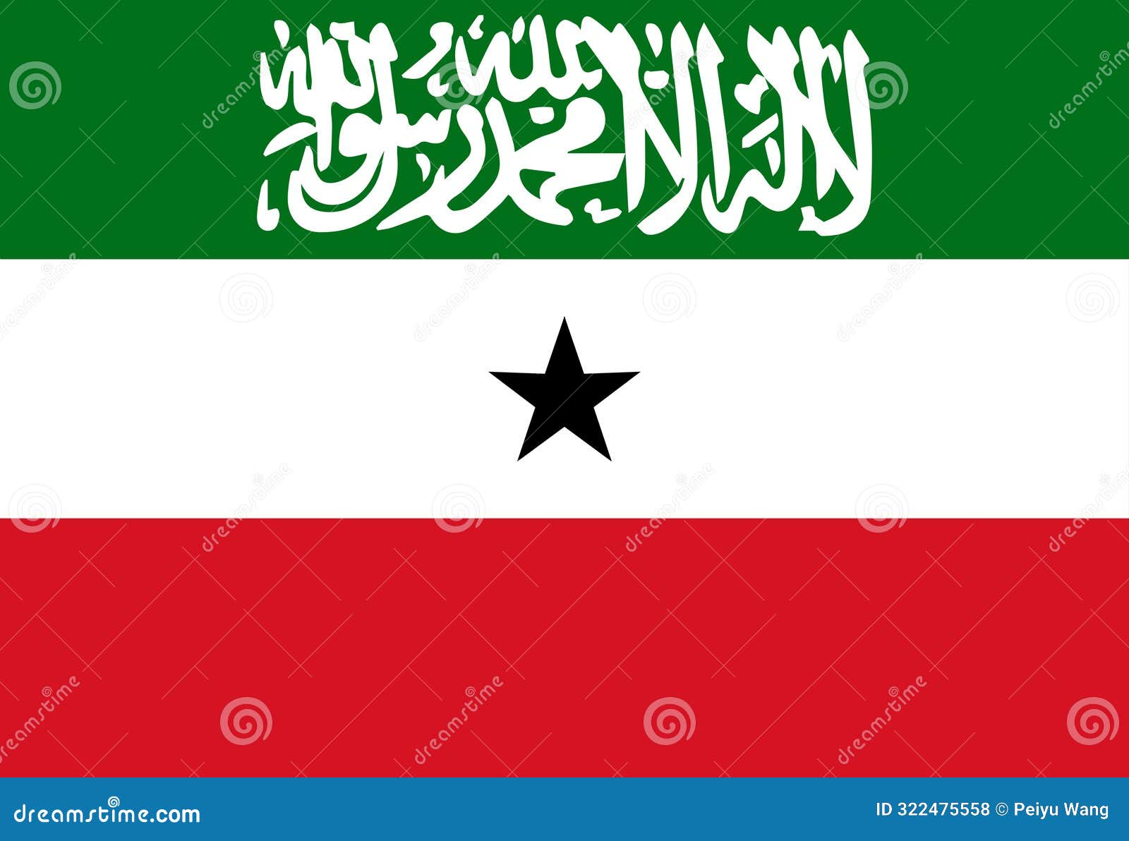 Somaliland Flag Illustrator Country Flags Stock Illustration ...