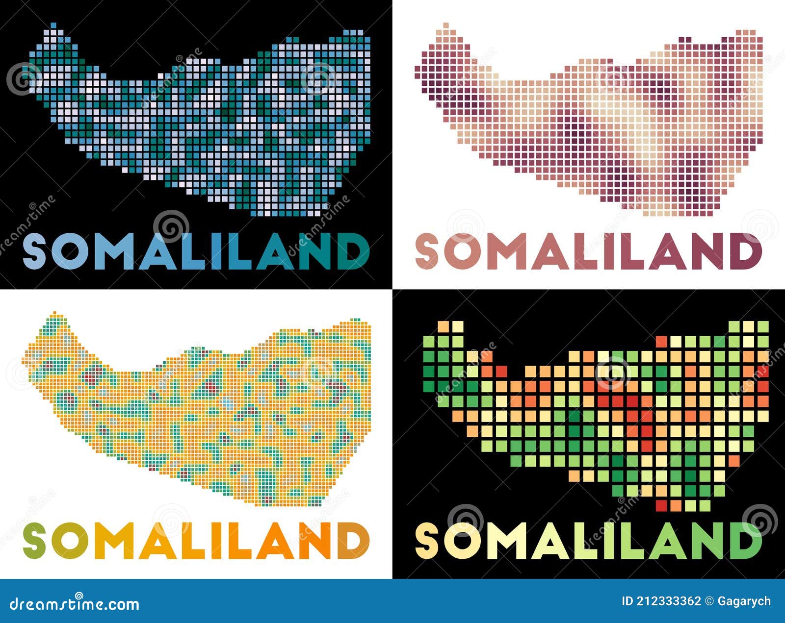 Somaliland map. stock vector. Illustration of africa - 212333362