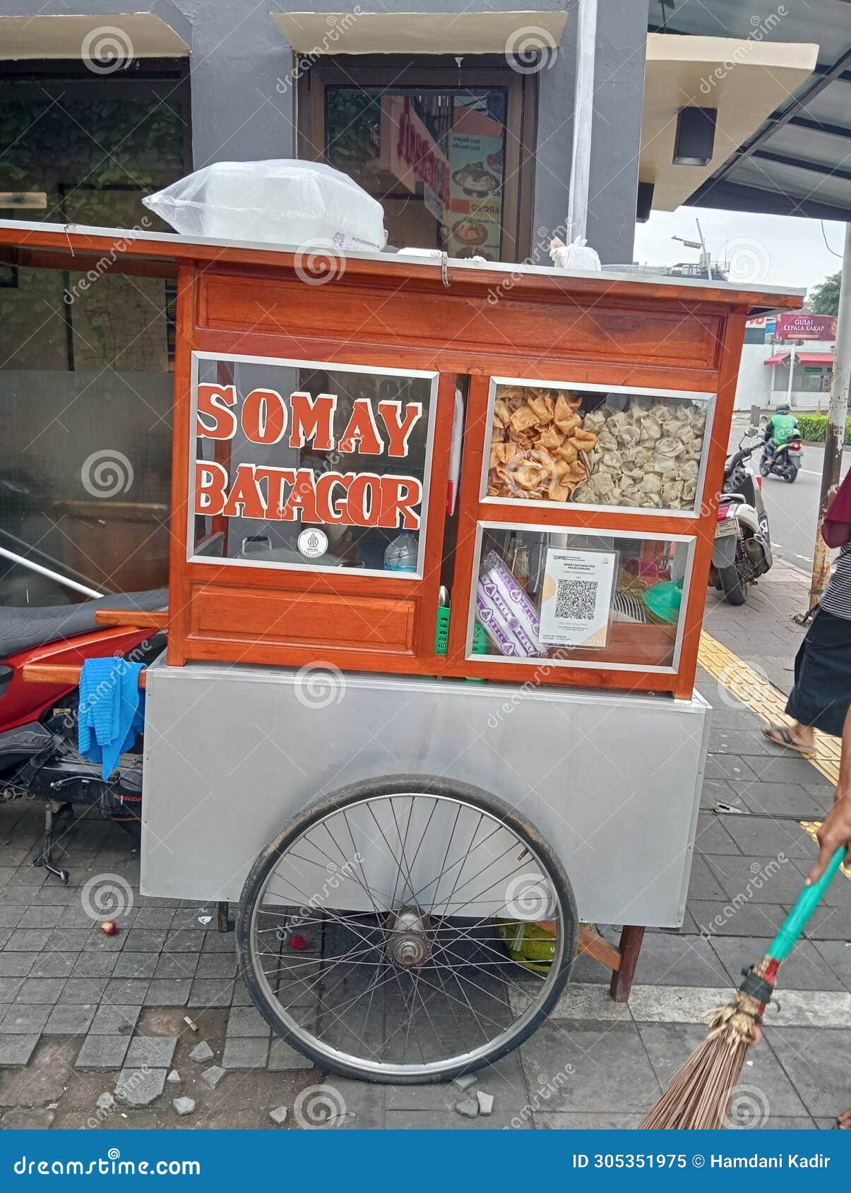 Somay Batagor is the Food of Jakarta Residents from West Java Editorial ...