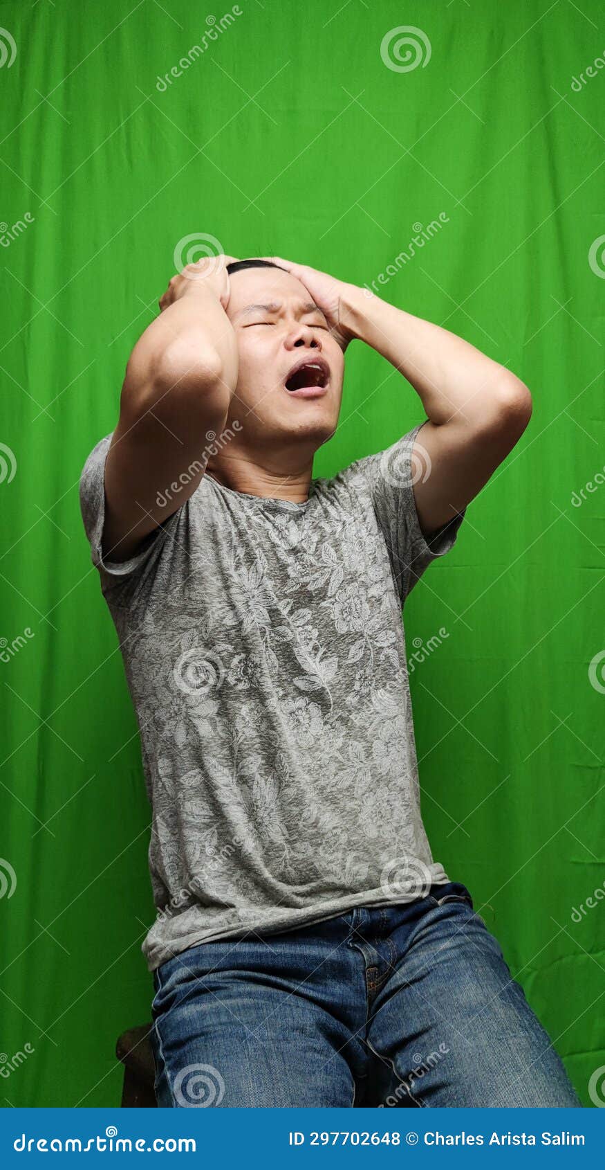 Somber Expression Portrait of Sadness Stock Photo - Image of desperate ...