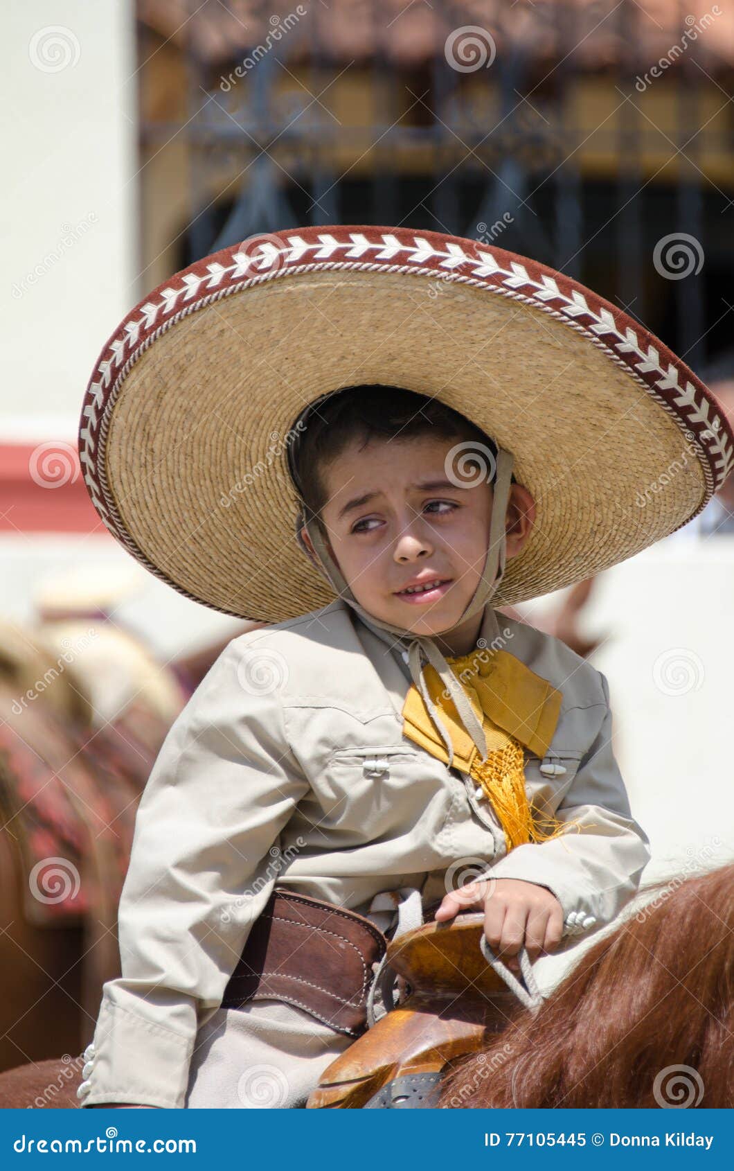 Sombrero D'uso Del Ragazzo Messicano Immagine Editoriale - Immagine di ...