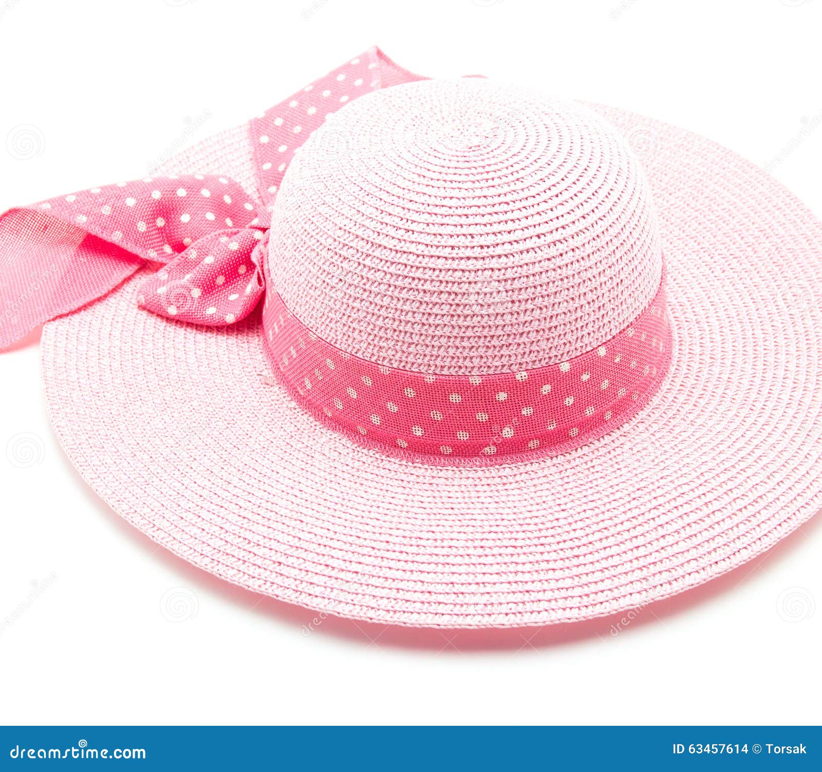 Sombrero rosado foto de archivo. Imagen de manera, rosa - 63457614