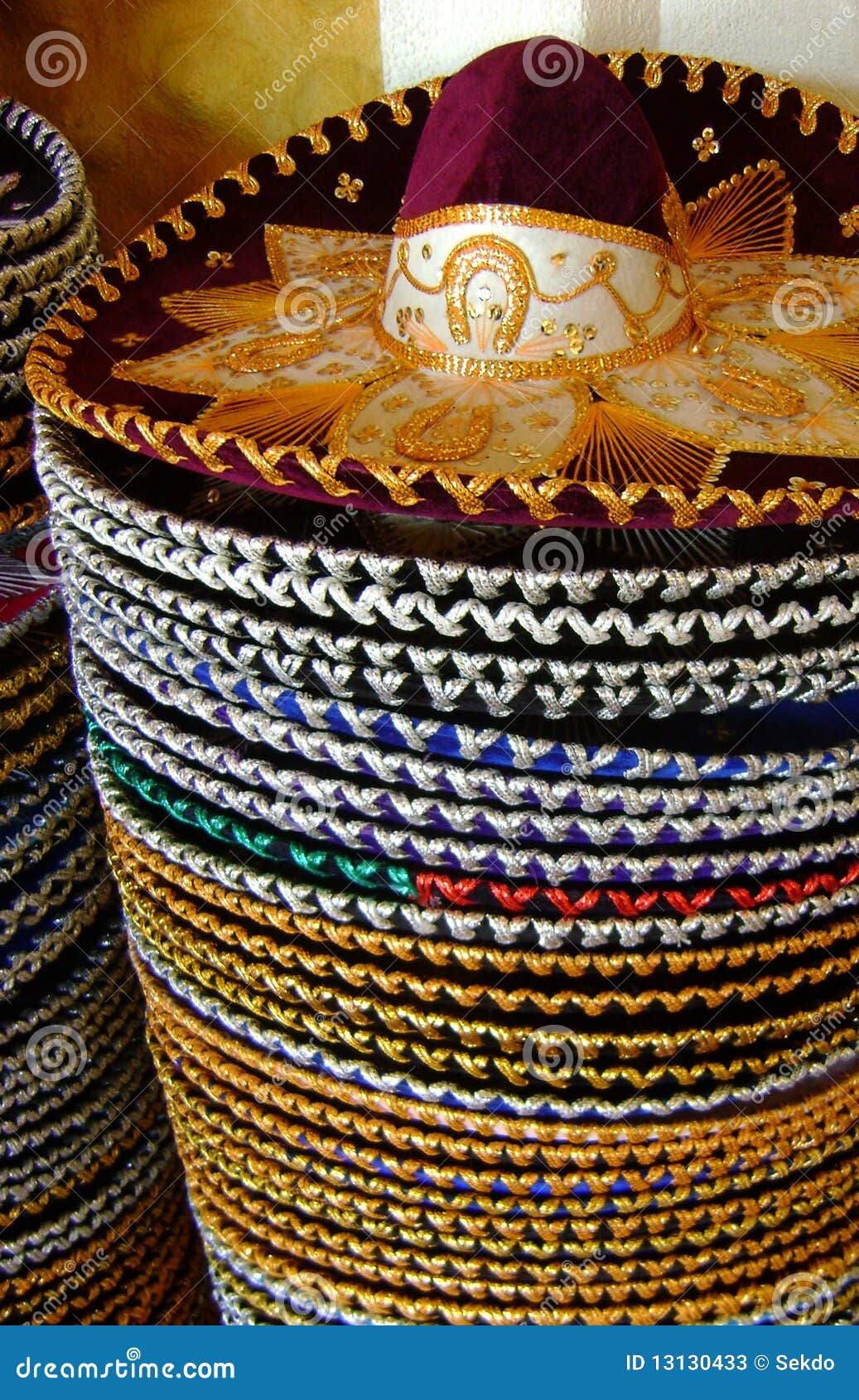 Sombreros stock image. Image of singer, colorful, sombrero - 13130433