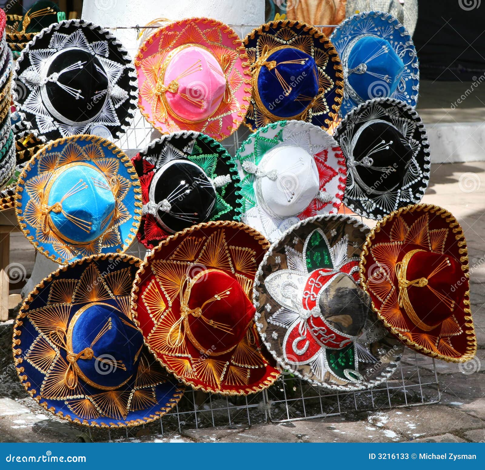 Sombreros Mexicanos Tradicionales Fotos de archivo - Imagen: 3216133