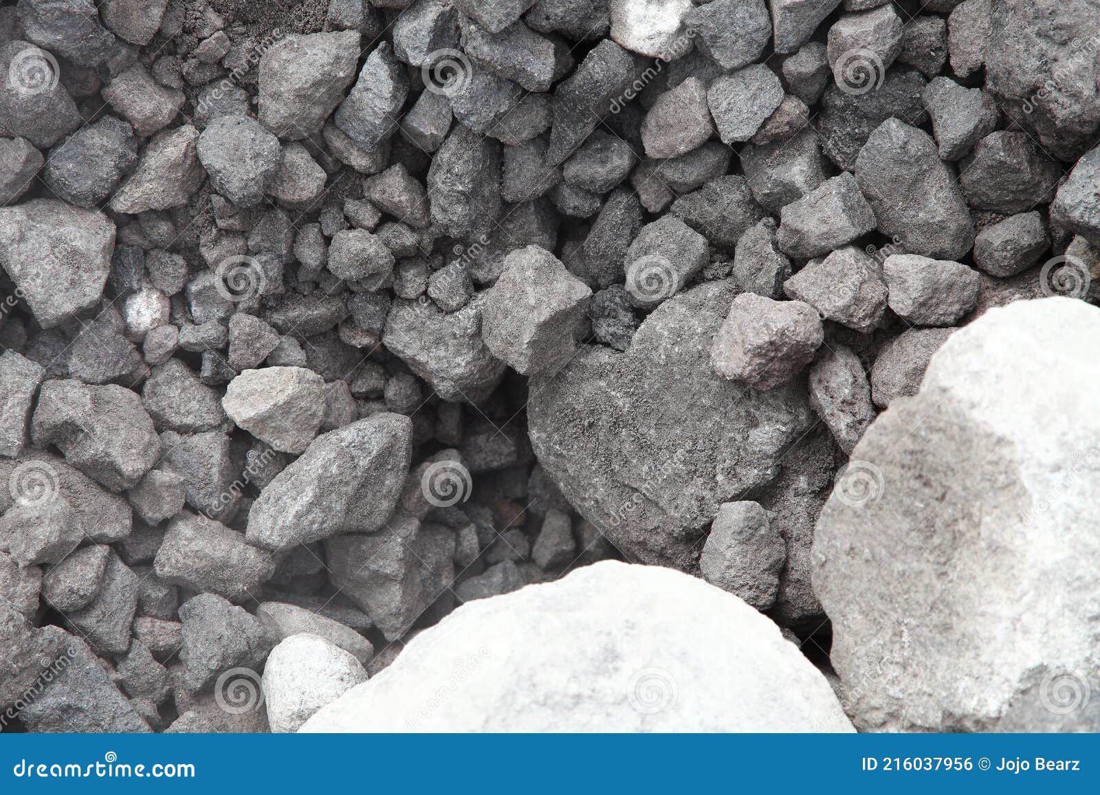 Some Beautiful Rock on the Ground Stock Photo - Image of geology ...