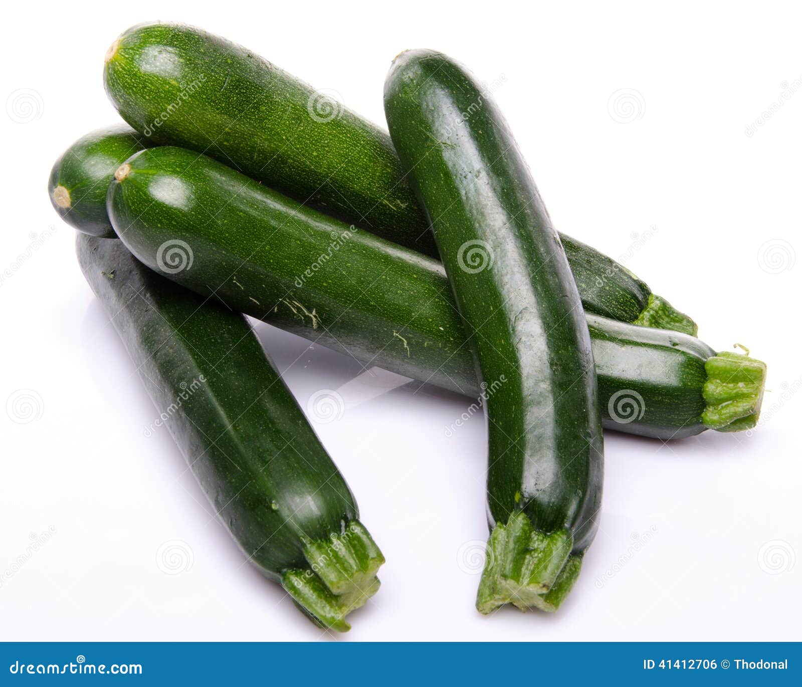 Some beautiful zucchini stock photo. Image of isolated - 41412706