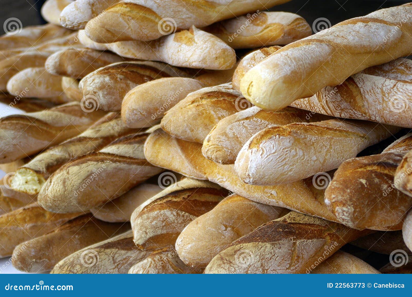 Some bread stock image. Image of baguette, bake, baked - 22563773