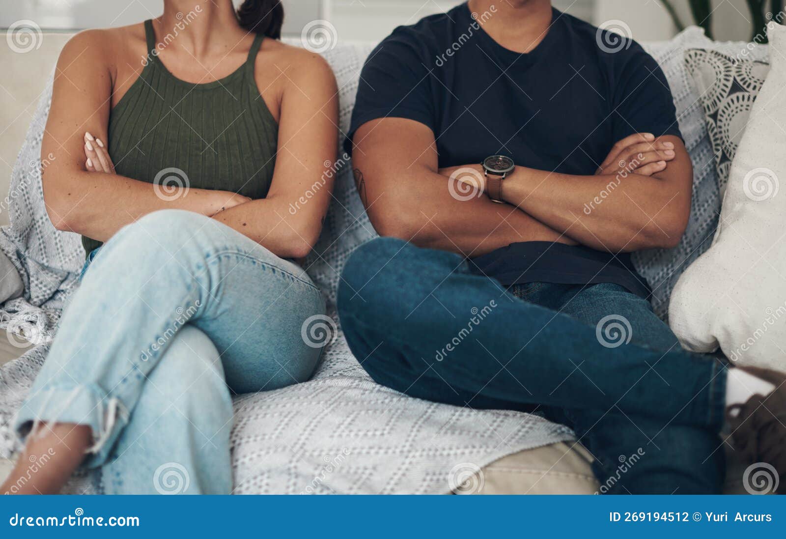 Some Challenges Can really Break a Relationship. Closeup of an ...