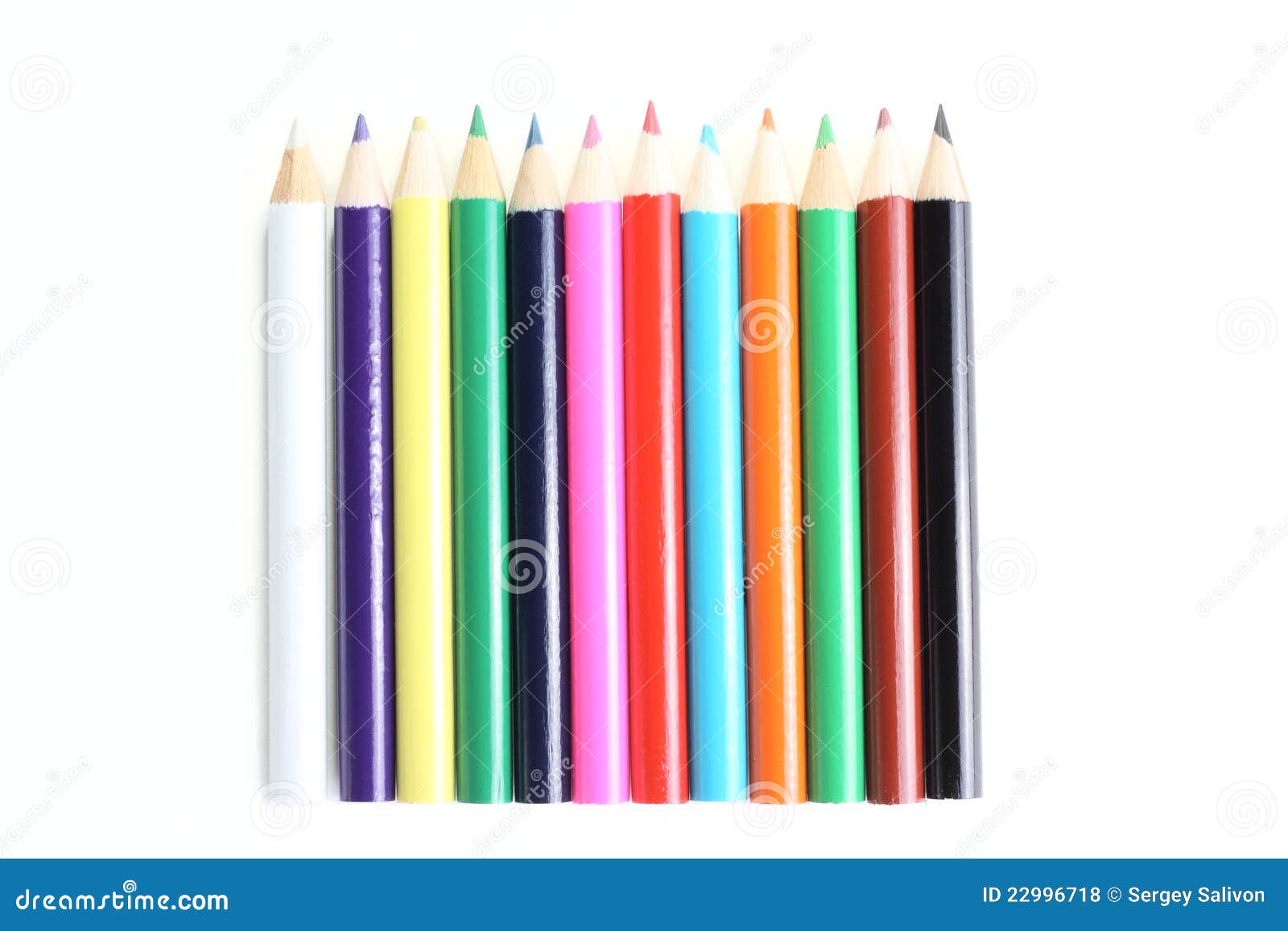 Some color pencils stock photo. Image of purple, colorful - 22996718