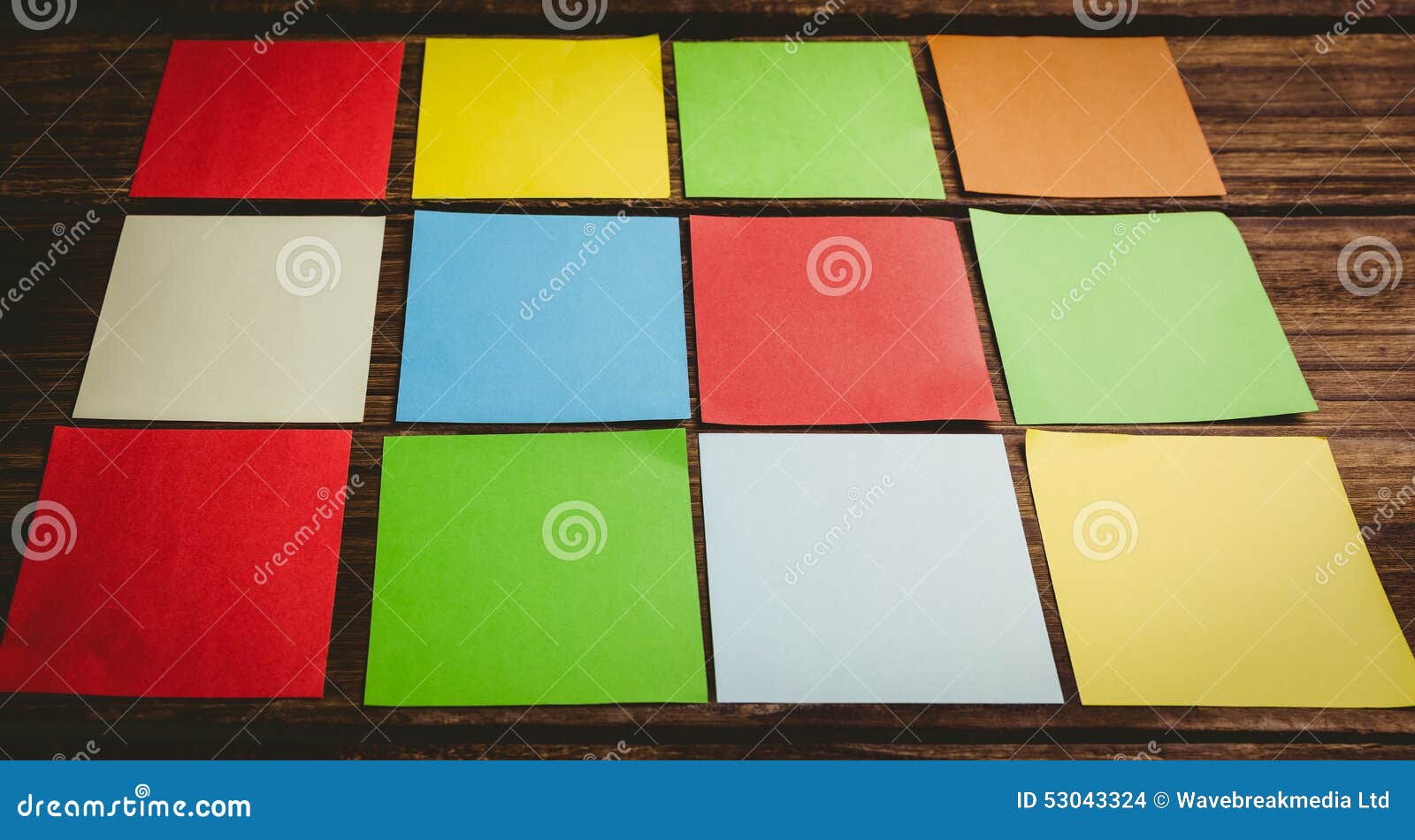 Some Colorful Sticky Post Its Stock Photo - Image of adhesive ...
