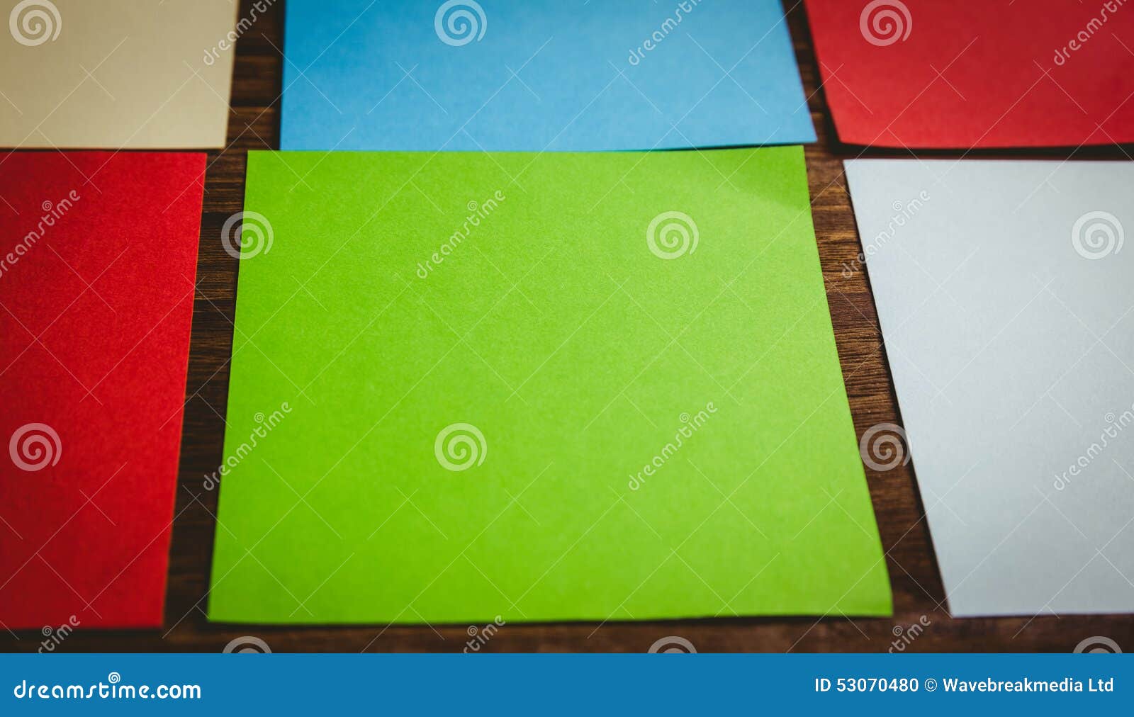 Some Colorful Sticky Post Its Stock Photo - Image of message, adhesive ...